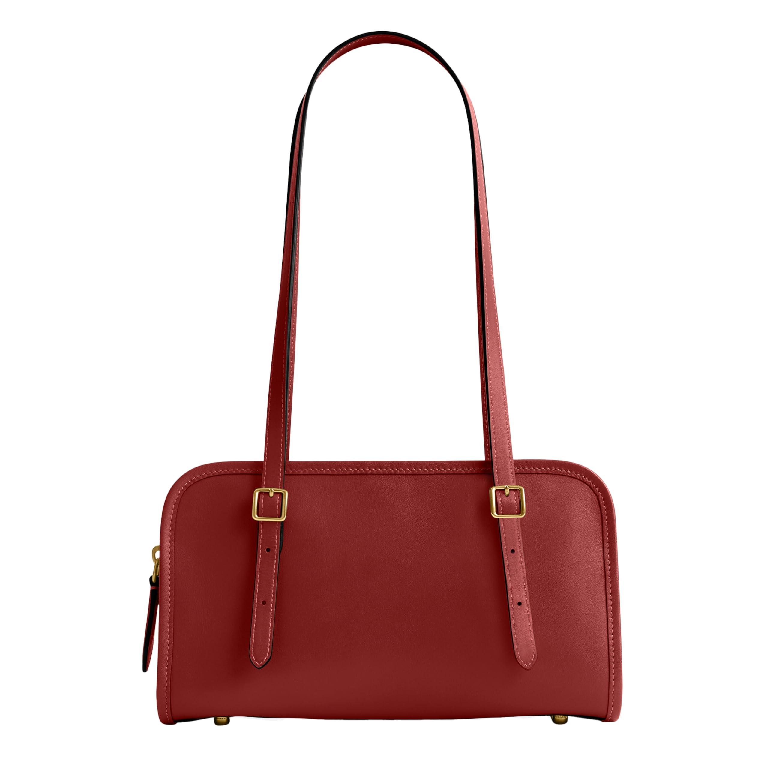 COACH Swing Zip in Red | Lyst