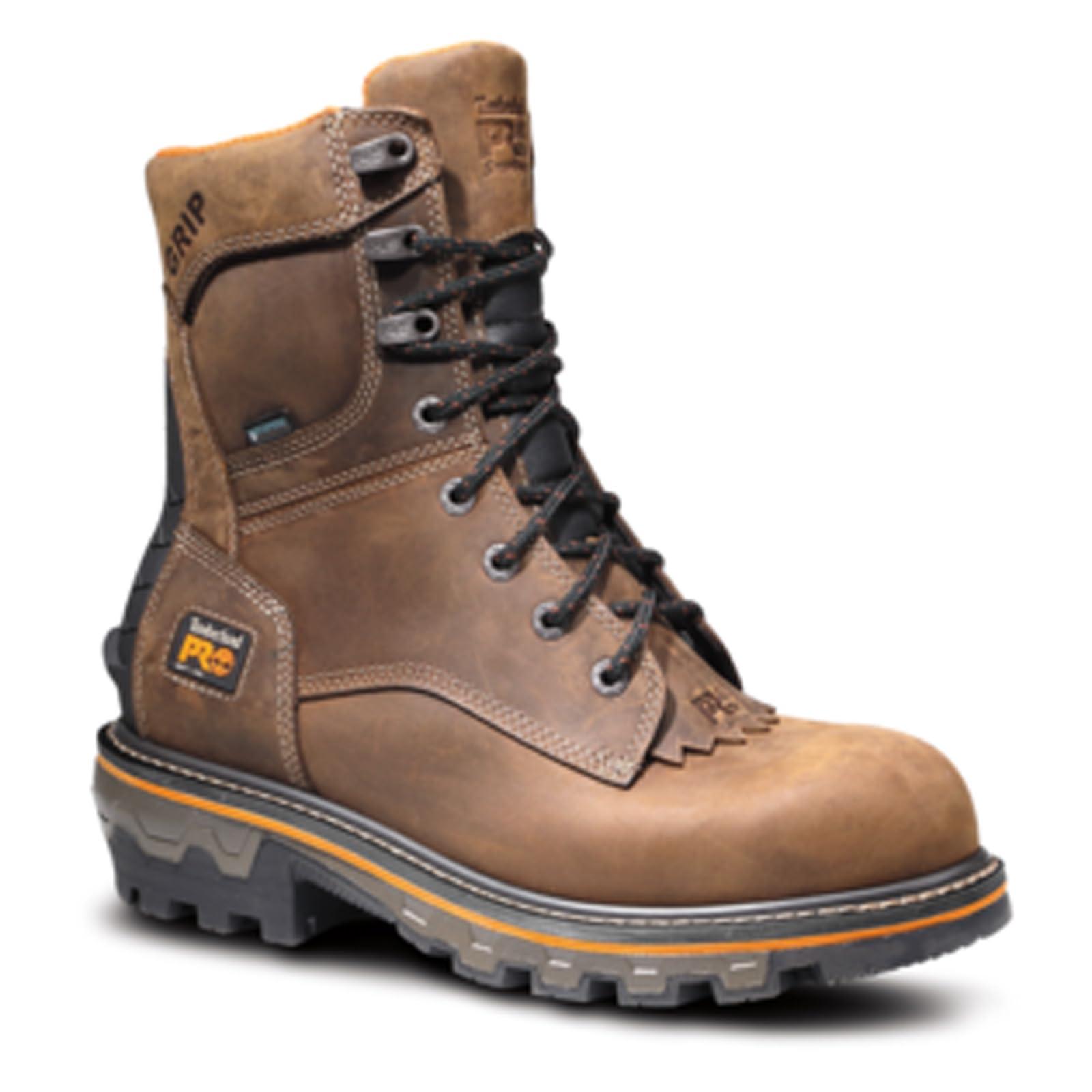 Timberland Boondock Hd Logger 8 Inch Soft Toe Waterproof Industrial ...