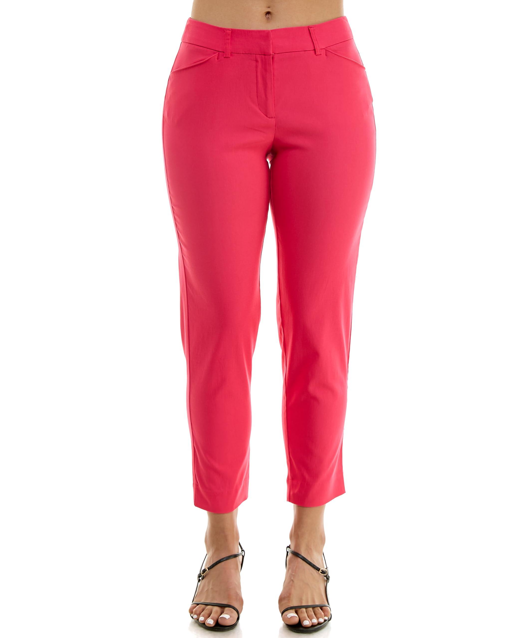 Nanette Lepore Freedom Stretch Flattering Pant With Slit Back Pockets ...