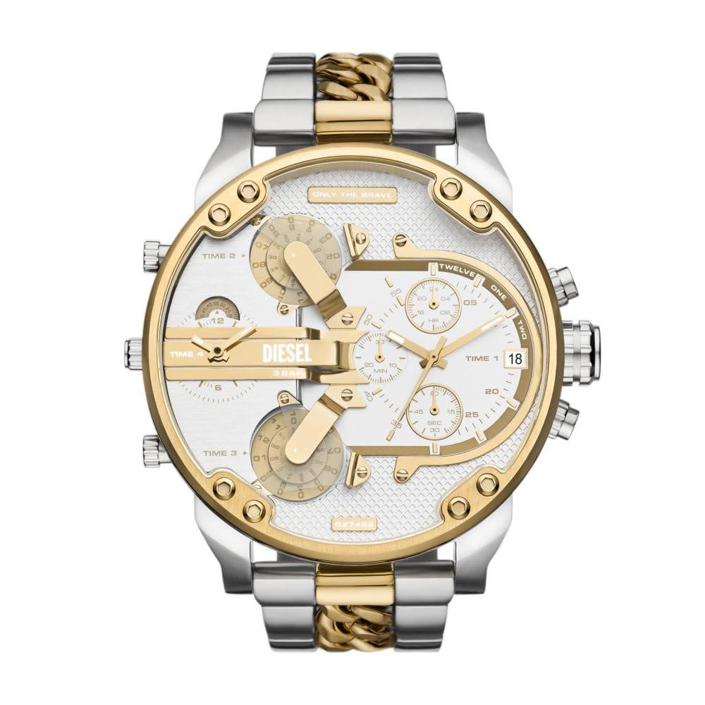 DIESEL Mr. Daddy 2.0 Chronograph Two-tone Stainless Steel Watch in ...