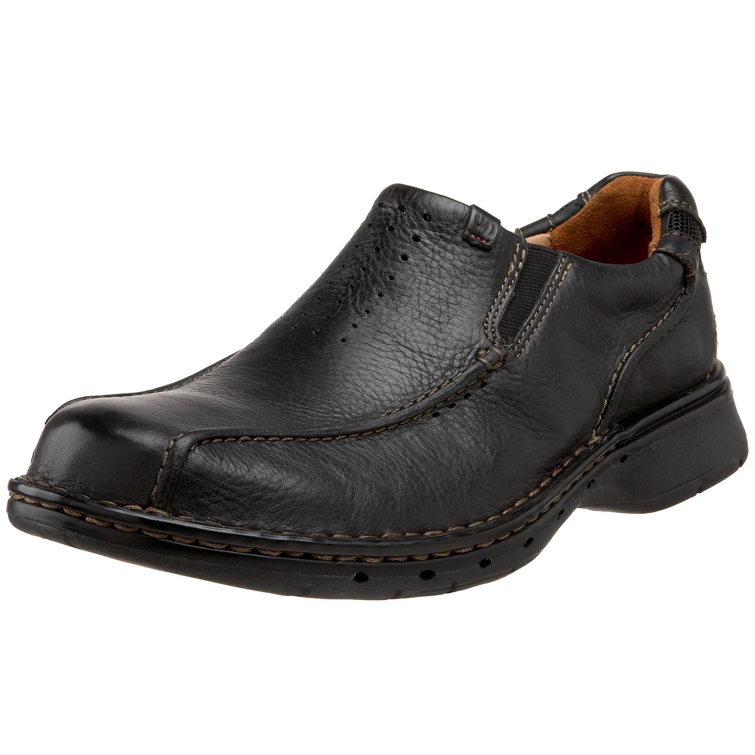 Clarks Unstructured Un.bend Casual Oxford,black,11 Xw Us for Men | Lyst