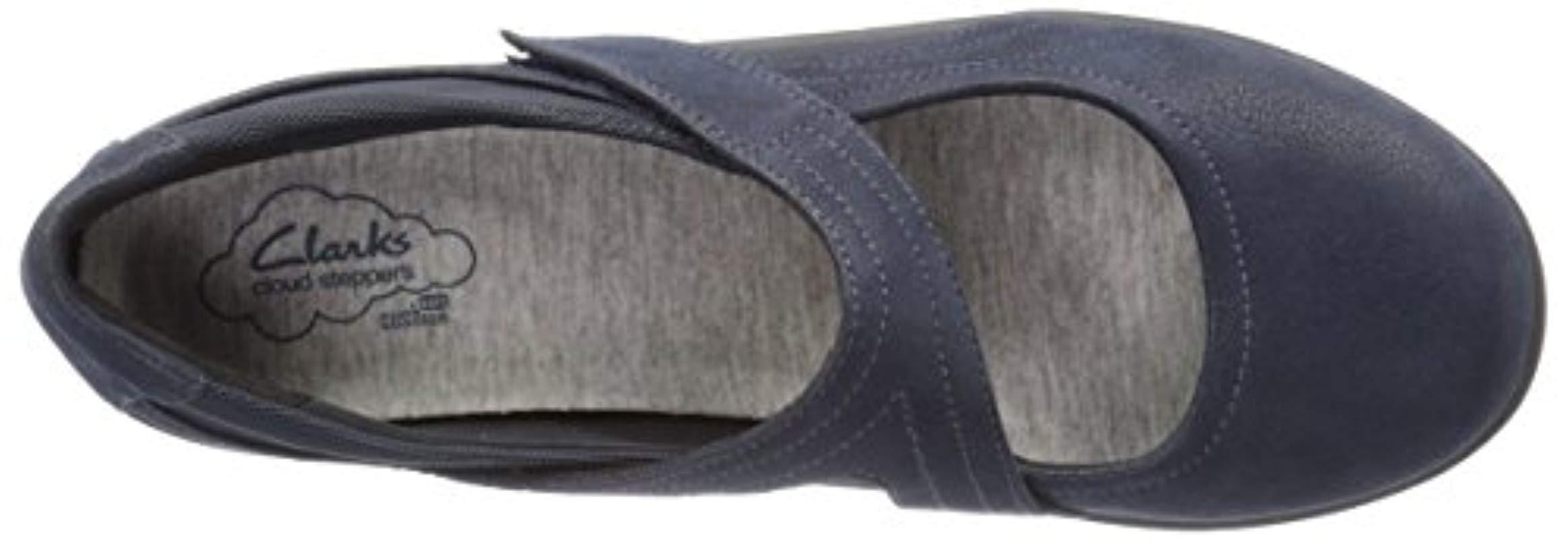 Clarks sillian bella navy store