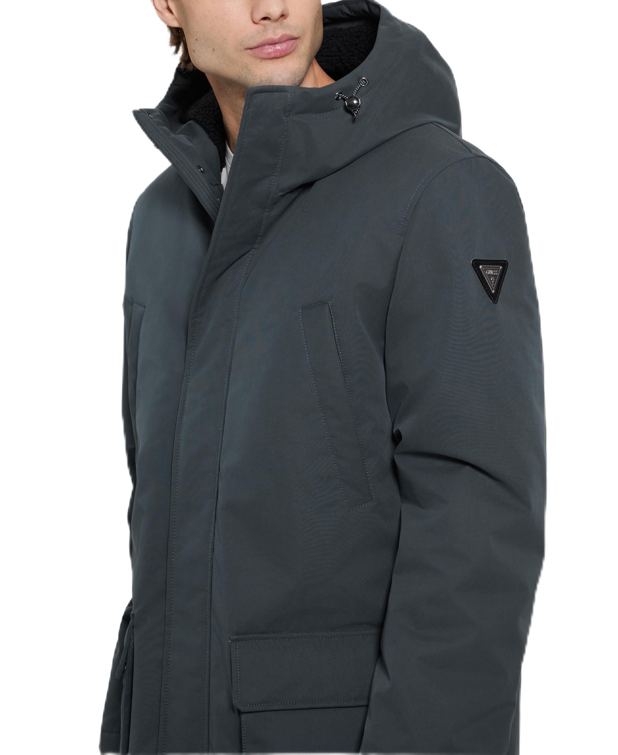 Guess Lawrence Three Quarter Jacket in Blue for Men | Lyst