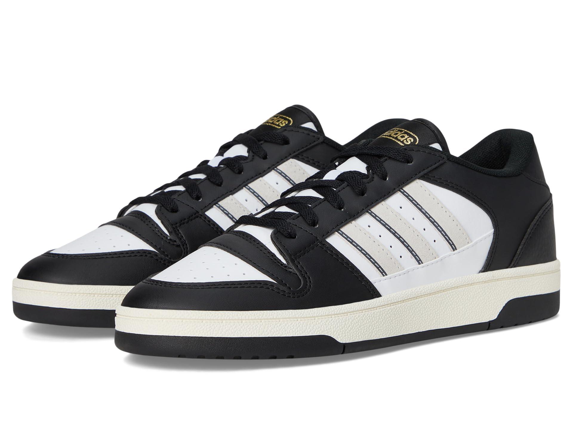 adidas Retro Suede Basketball Low-Tops in Black | Lyst