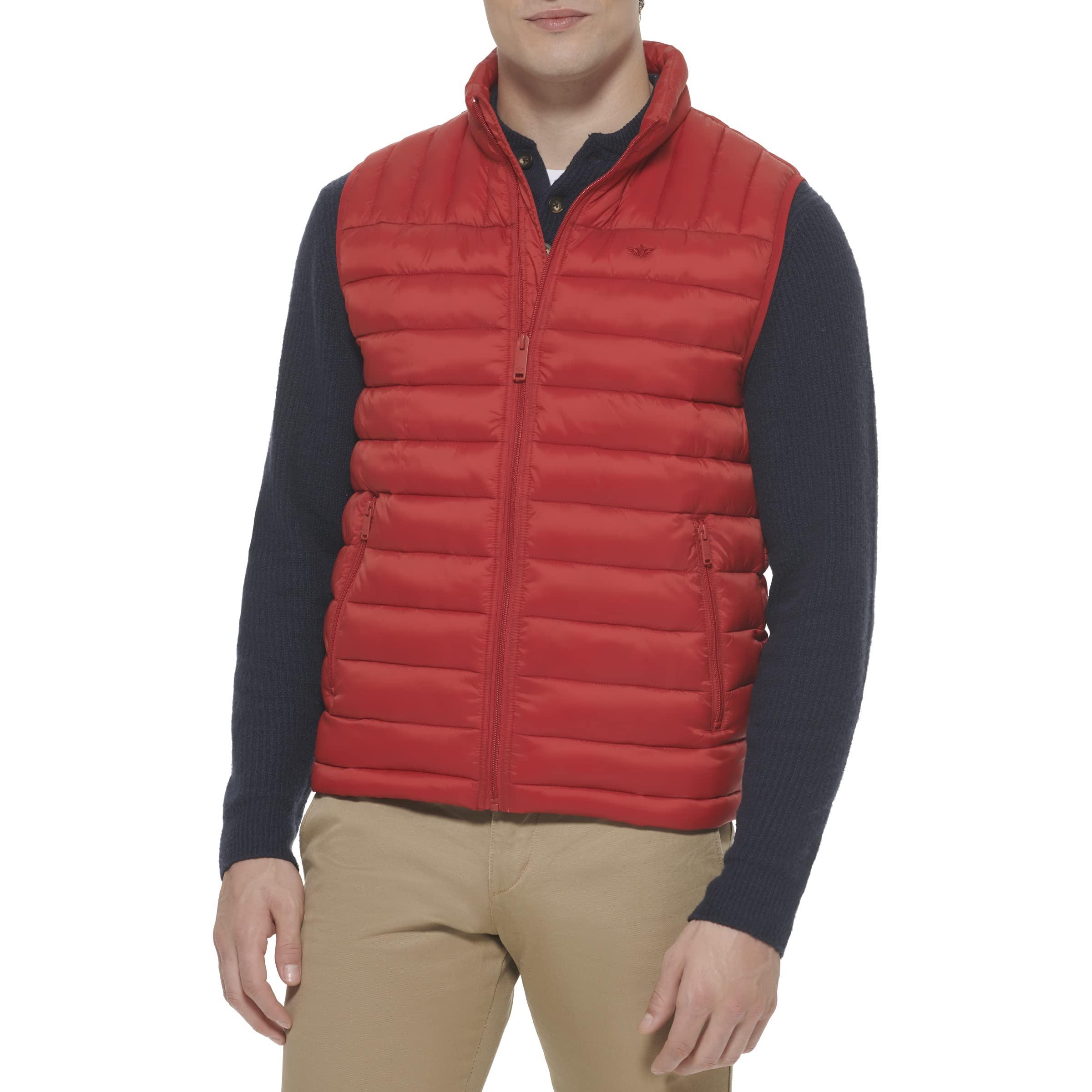 Dockers The Noah Classic Ultra Loft Packable Puffer Jacket in Red for ...