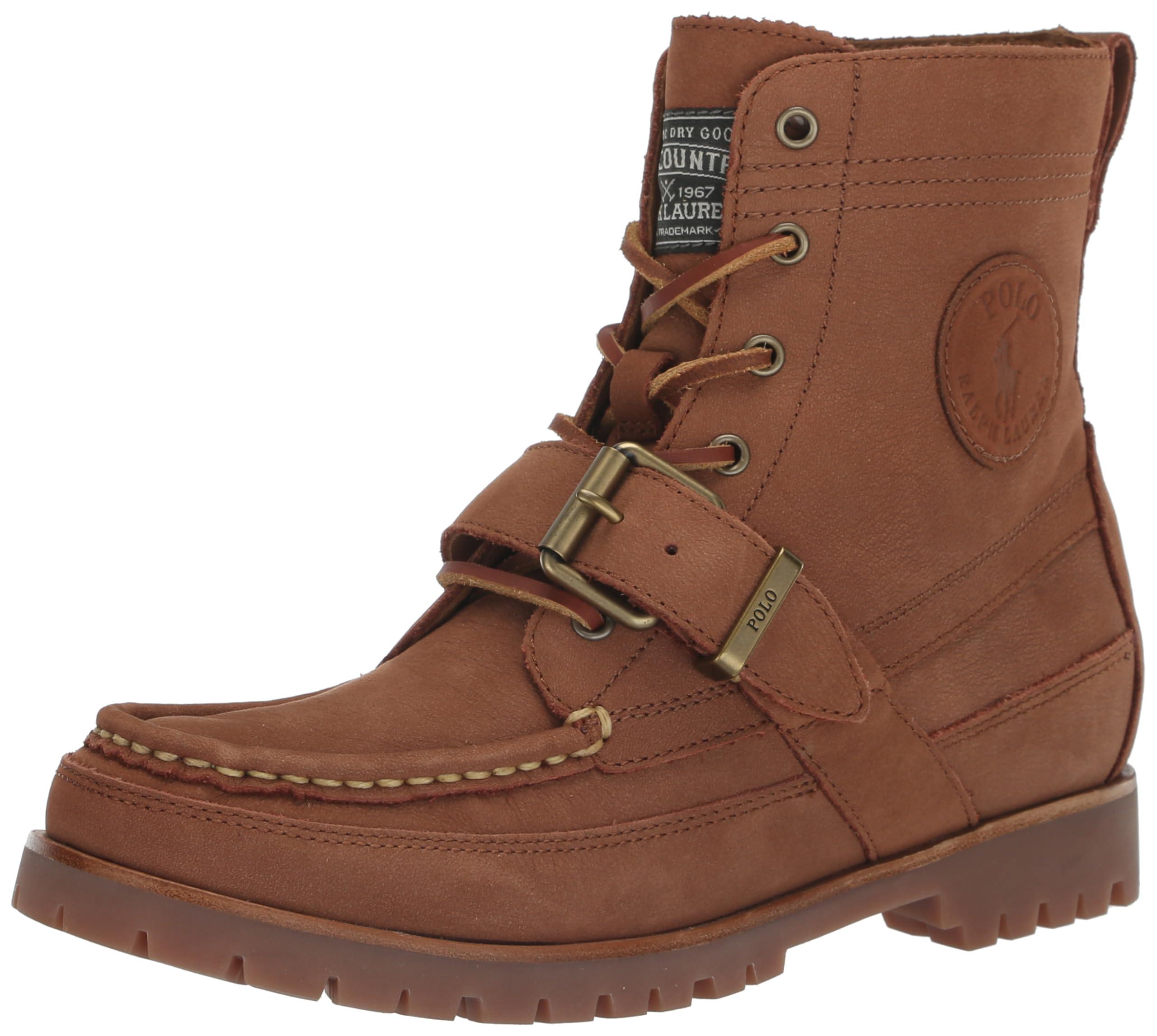 Polo Ralph Lauren Nubuck-ranger-bo-csl in Brown for Men | Lyst