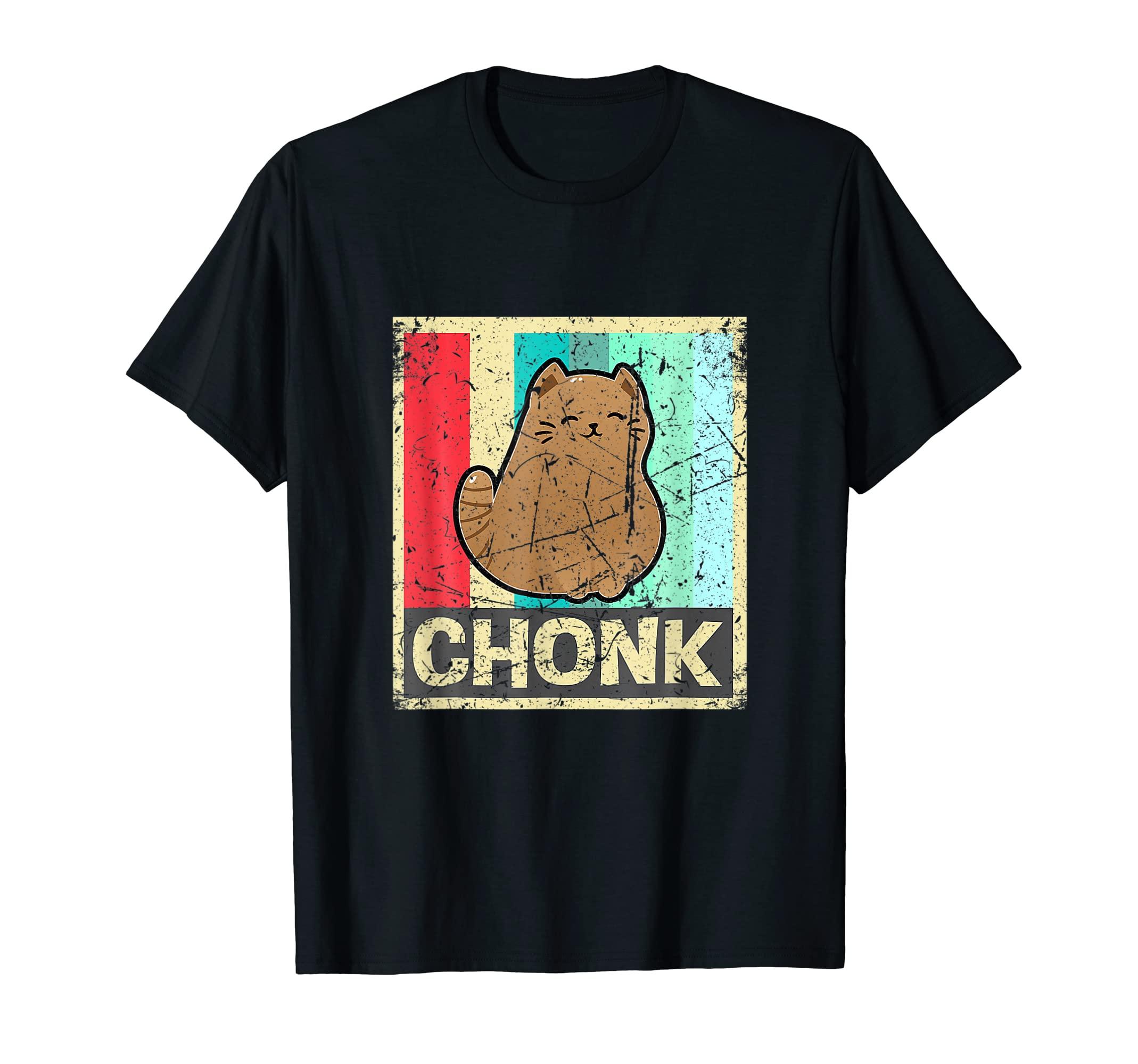 Caterpillar Chonk Cat Chonk Scale Chonk Chart Chonky Cat T-shirt in ...