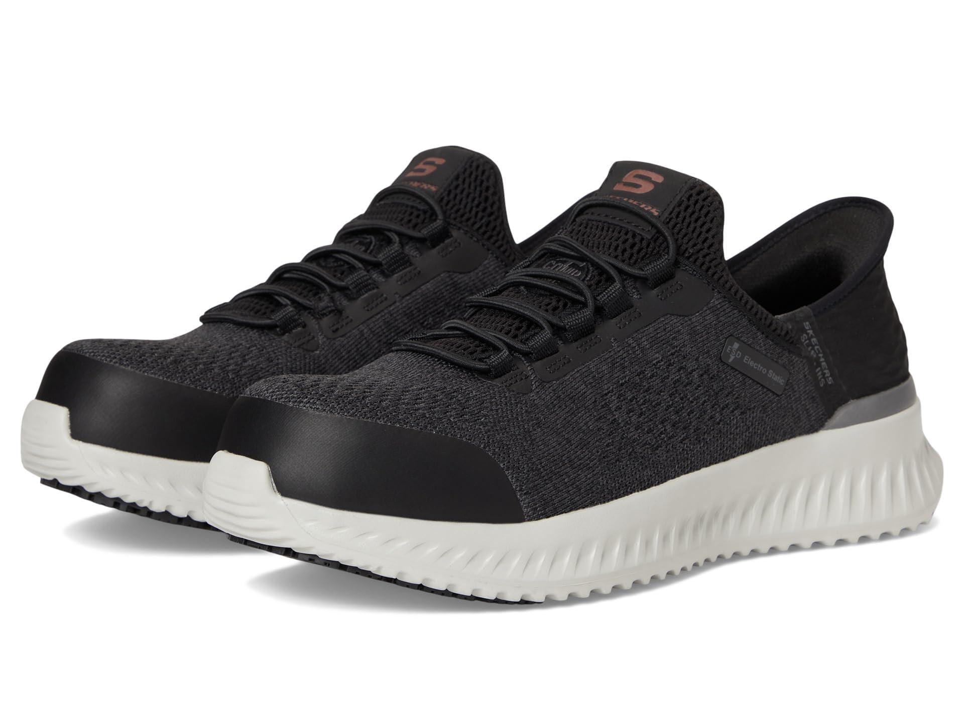 Skechers Tilido Esd Comp Toe Sneaker in Black for Men | Lyst