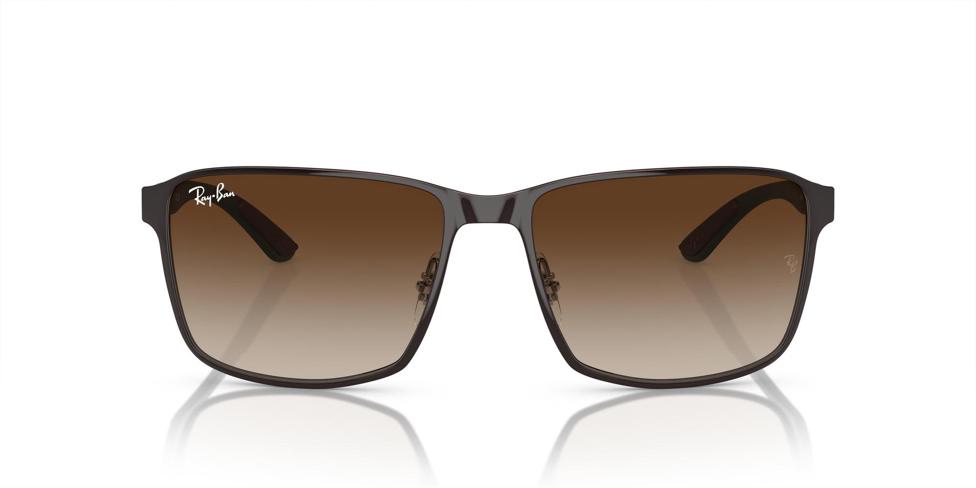 Ray-Ban Rb3721 Square Sunglasses in Black | Lyst