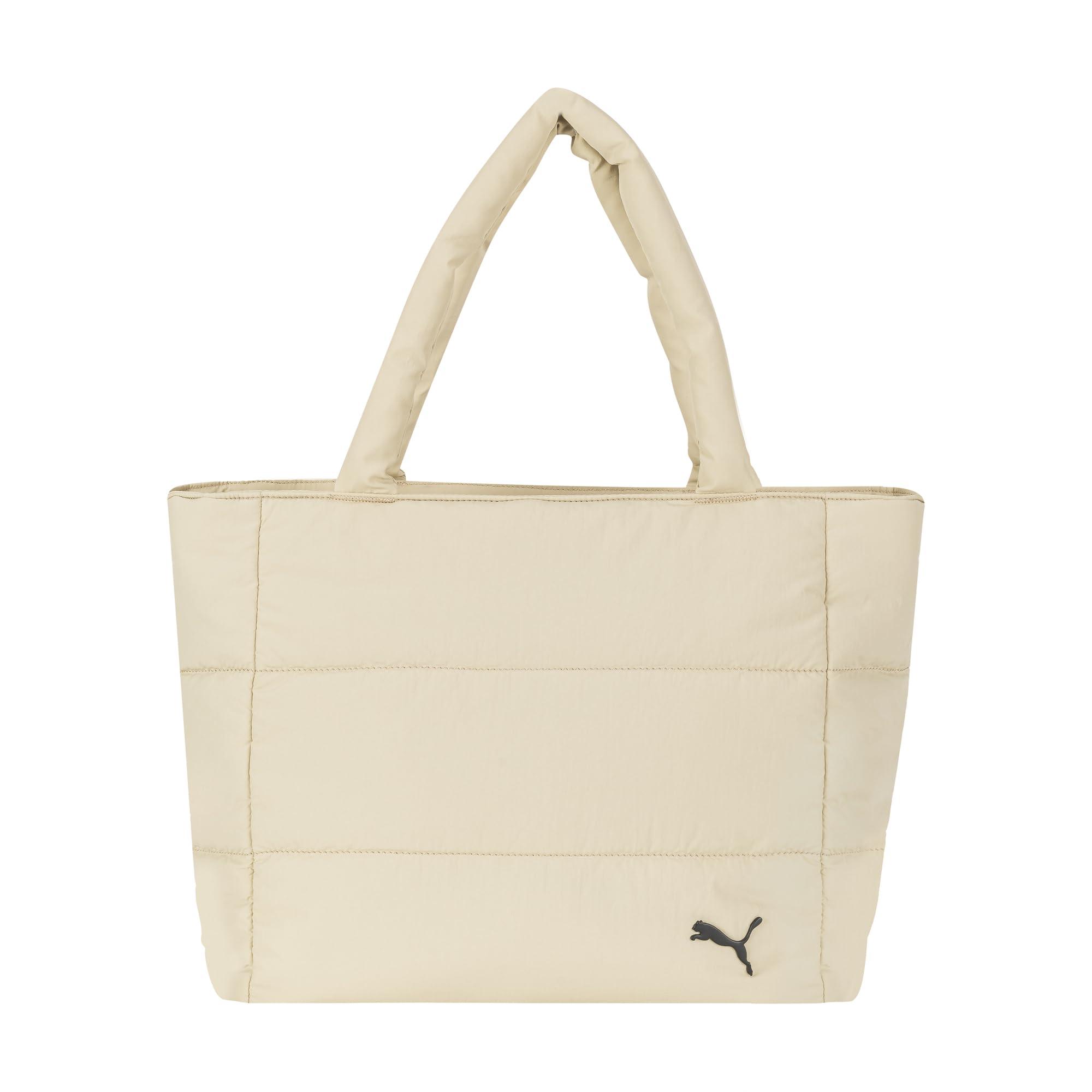 PUMA Plush Tote in Natural | Lyst