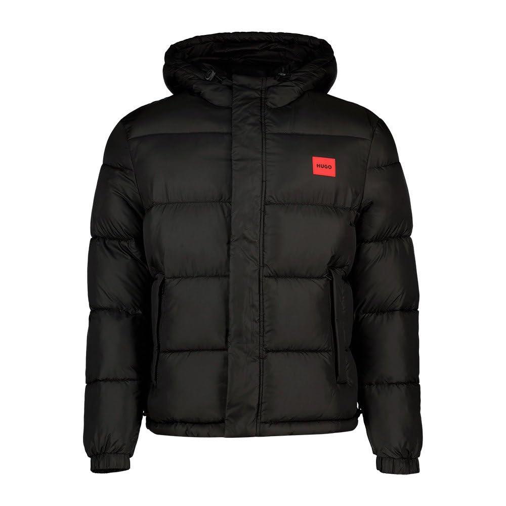 HUGO Balin2341 Puffer Jacket in Black for Men | Lyst UK