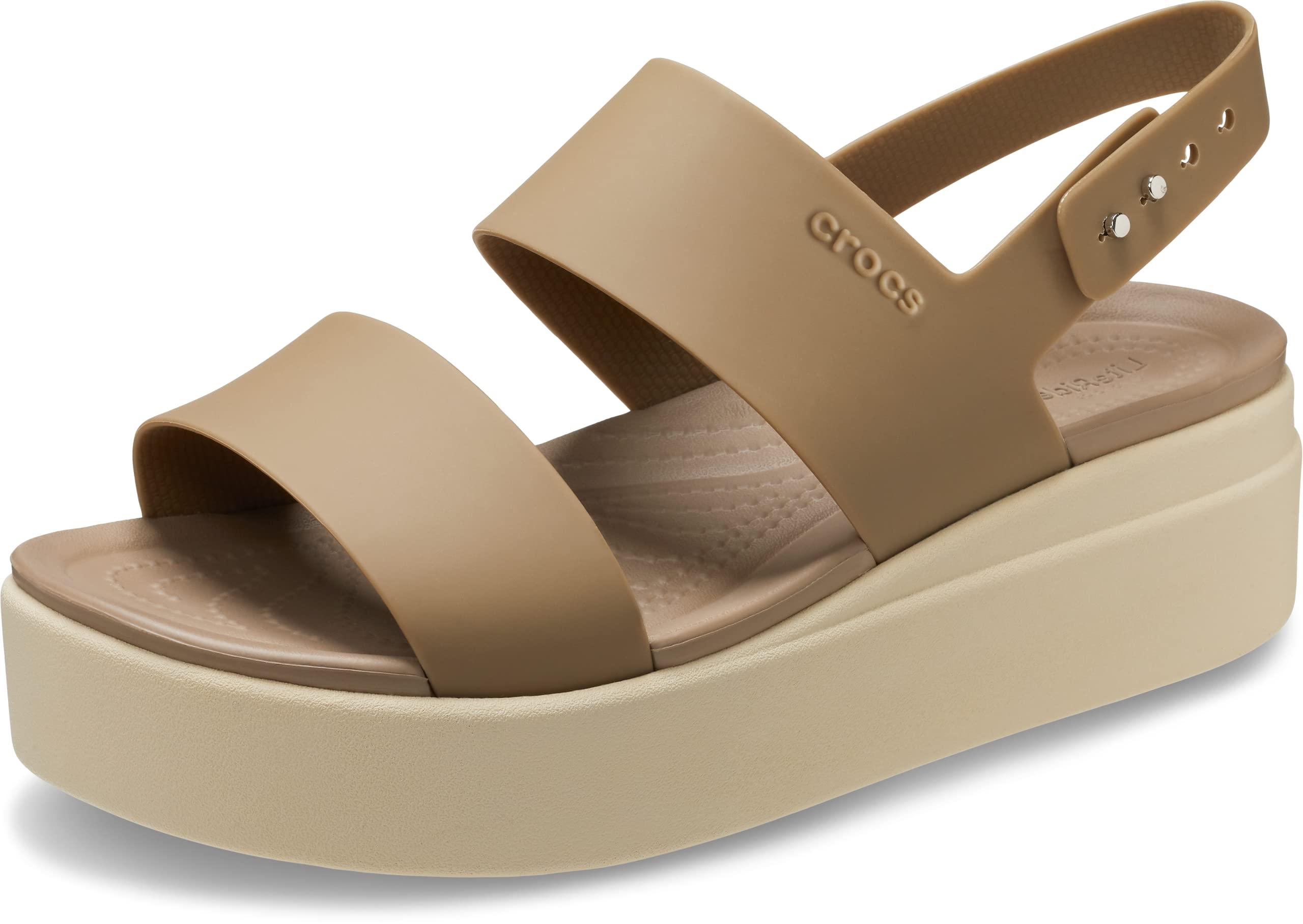 Crocs™ Brooklyn Low Wedge Clog in Metallic | Lyst UK