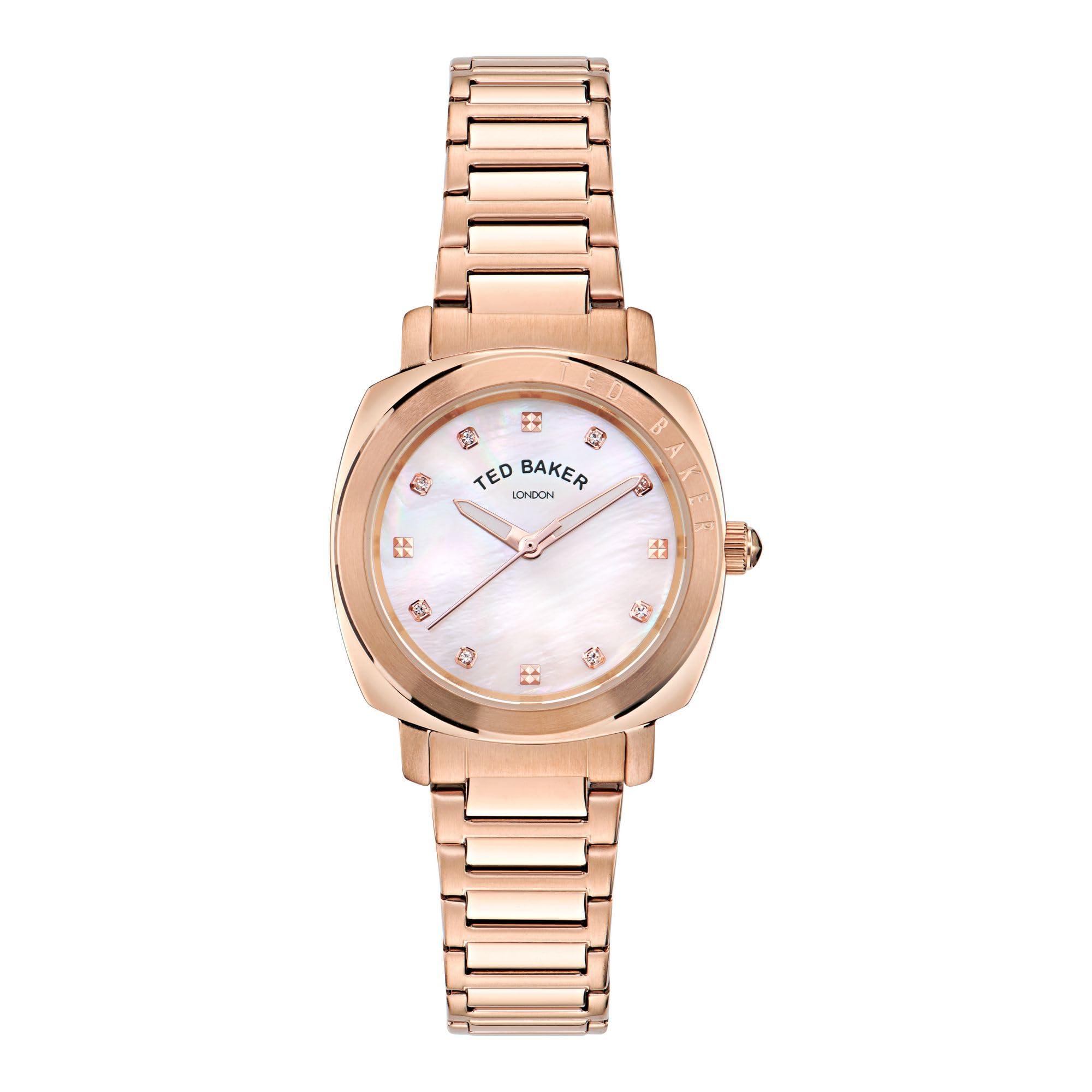Ted Baker Bkprbs406 Ladies Kirsty Studs Watch in Metallic | Lyst UK
