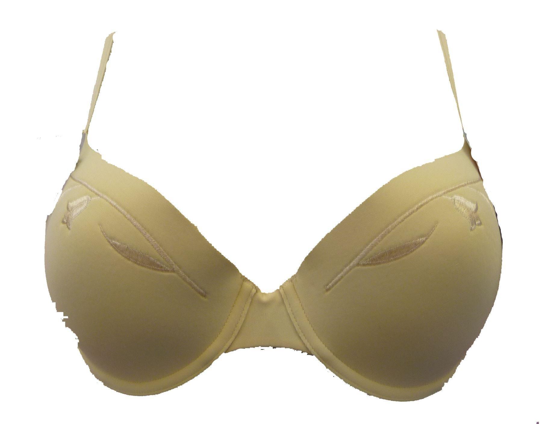 Triumph Fabulous Curves Wp Underwired Padded T-shirt Bra Beige Tint in ...