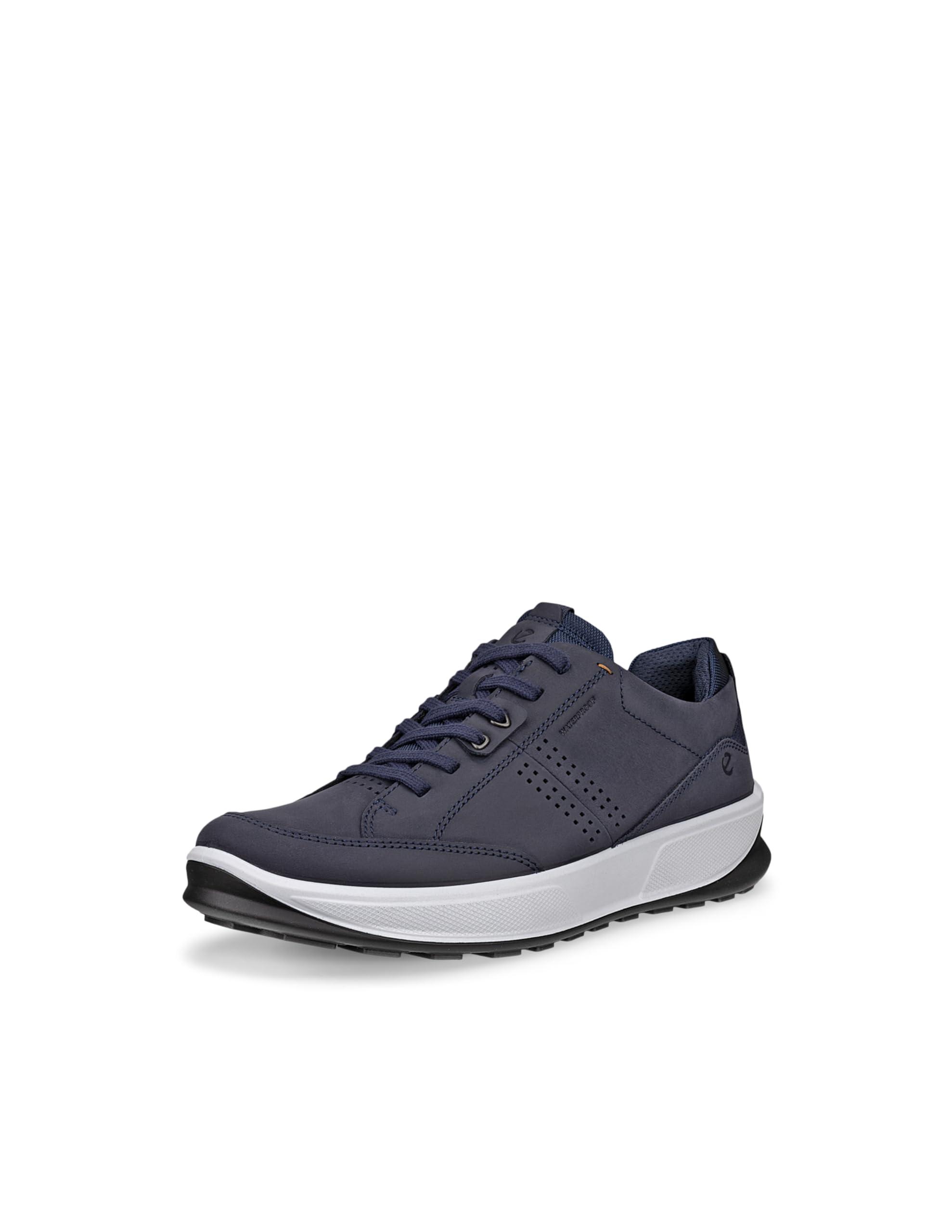 Ecco Byway Ecco Moc Blue Ecco Byway Waterproof Lace Oxford (Marine