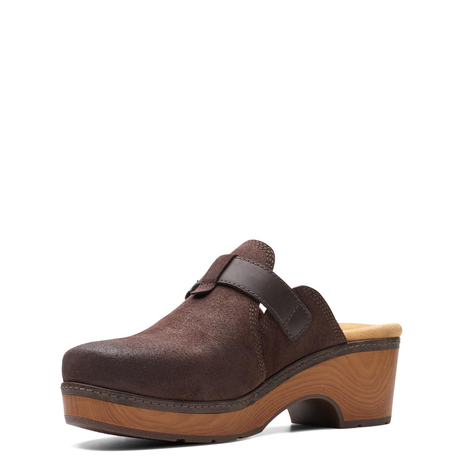 Clarks Paizlee Nora Clog in Brown | Lyst UK