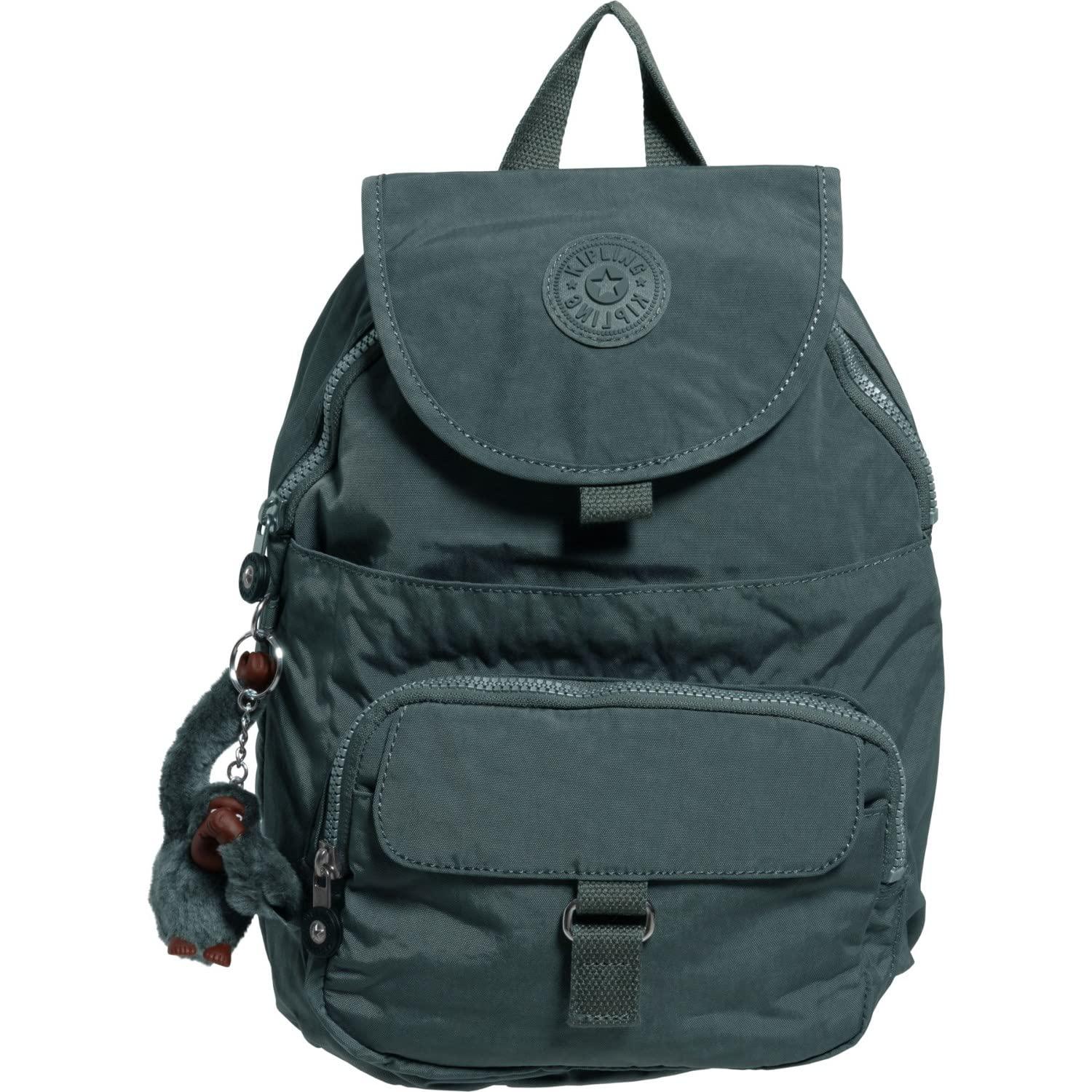 Kipling Queenie Small Backpack Light Aloe Tonal in Green | Lyst UK