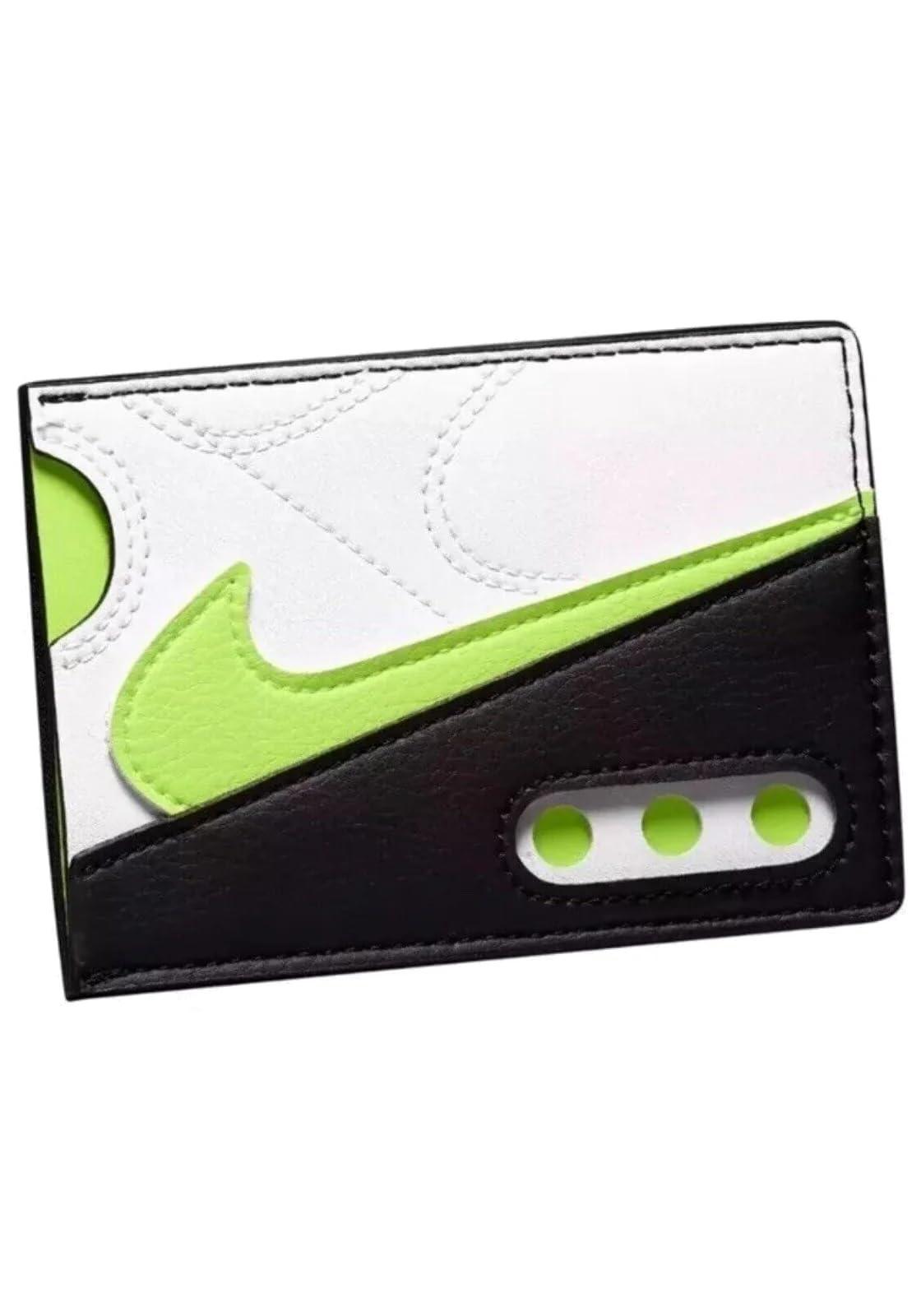 Nike Icon Air Max 90 Card Wallet Wallet Credit Cards License Cards Lime ...