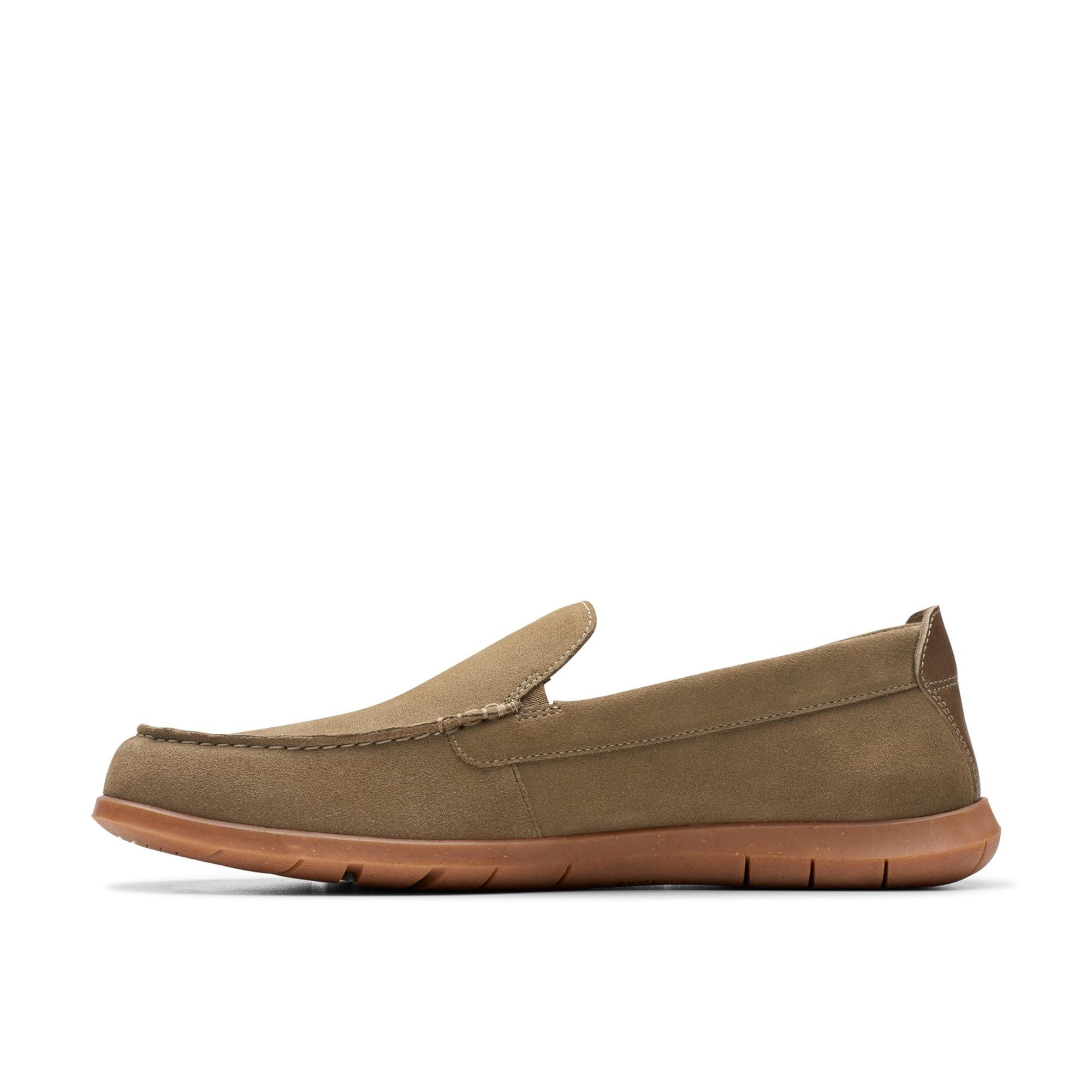 Clarks Flexway Step Moccasin in Brown for Men | Lyst