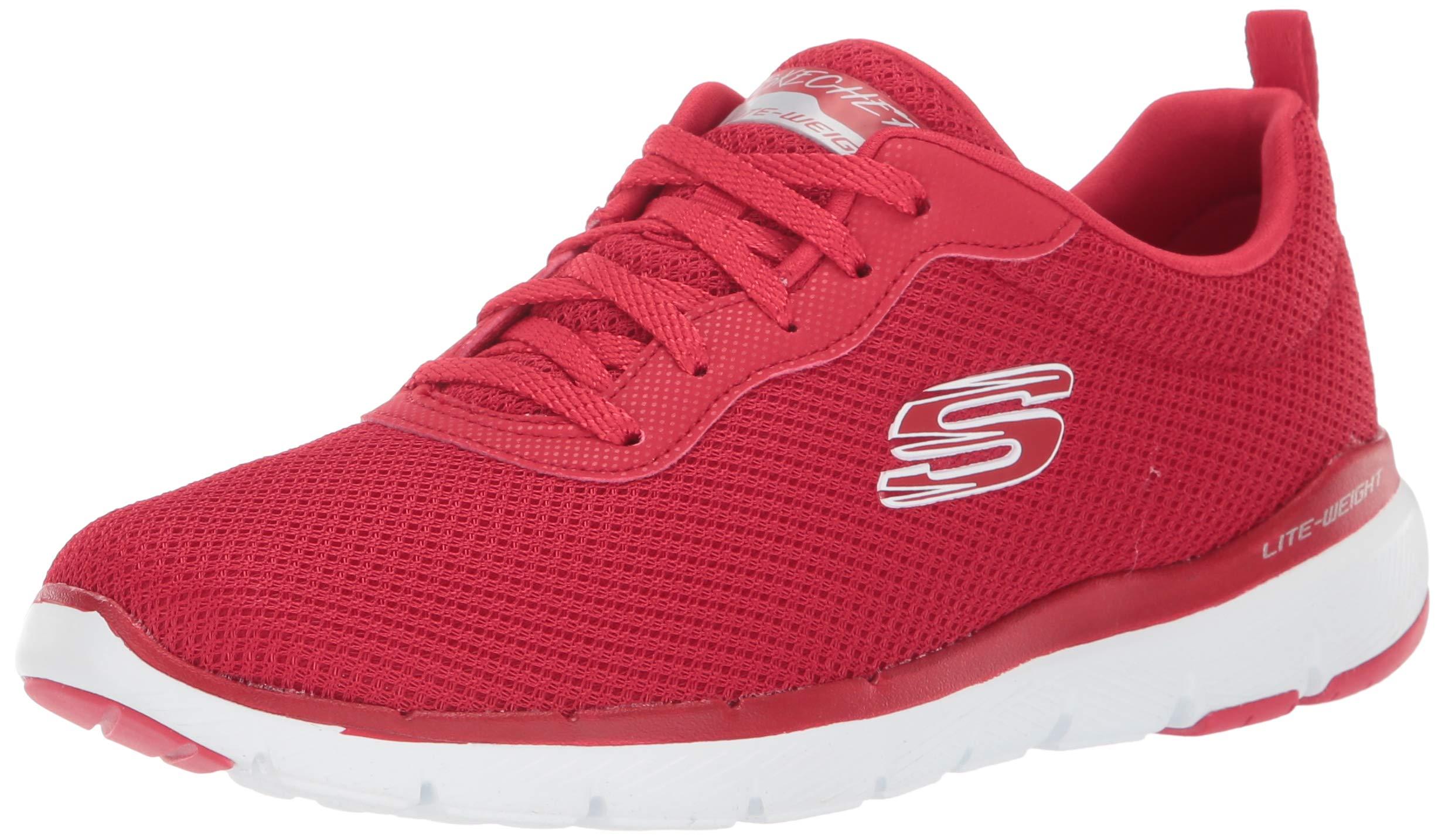 Skechers Flex Appeal 3.0 Trainers in Red/Red (Red) - Save 22% - Lyst