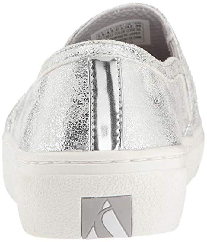 Skechers Goldie-rhinestone And Pearl Embellished Slip On Sneaker - Lyst