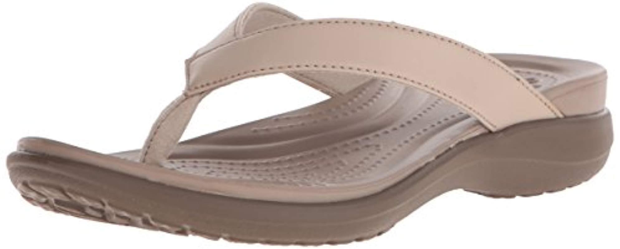 Crocs™ Capri V Flip Flop | Casual Sandal With Extra Soft Footbed And ...