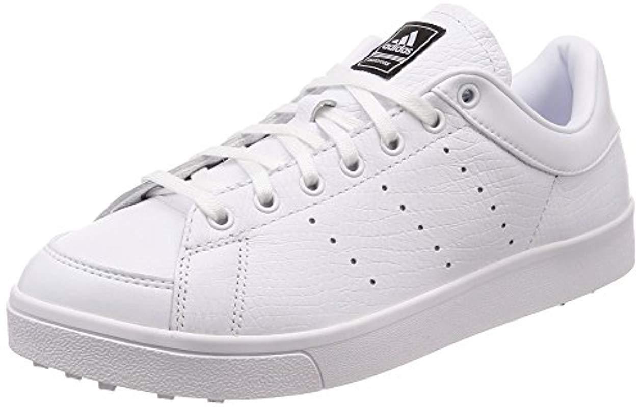 Adidas Adicross Classic Golf Shoes In White For Men Lyst