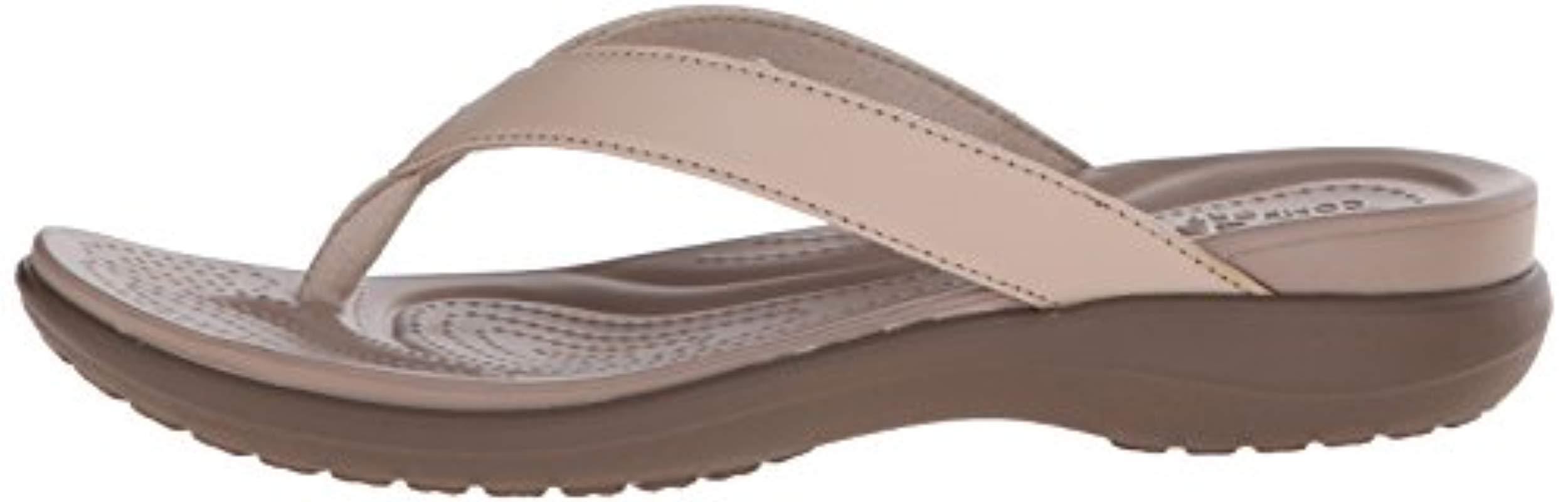 Crocs™ Capri V Flip Flop | Casual Sandal With Extra Soft Footbed And ...