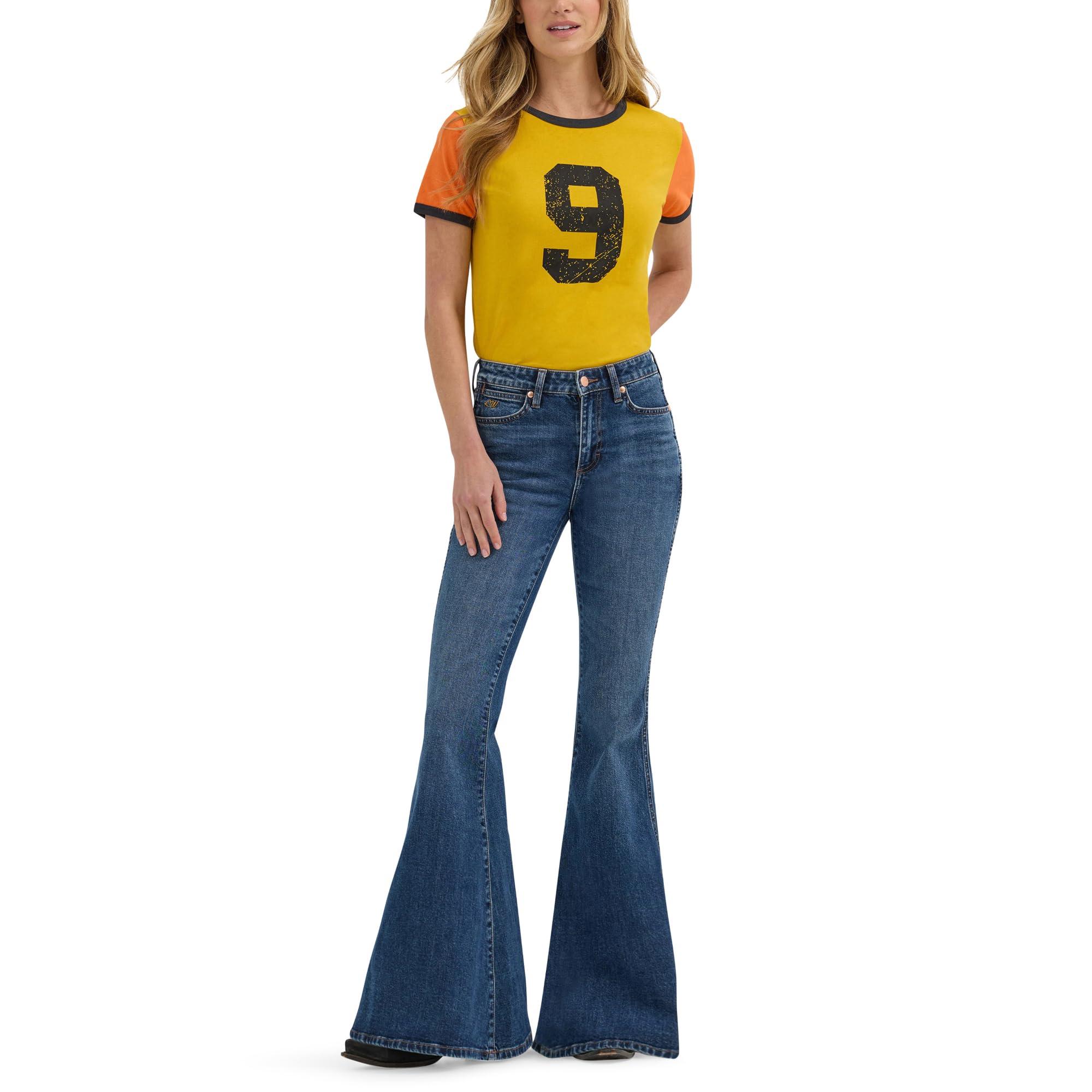 Wrangler X Wilson Lainey Bell-bottom in Blue | Lyst