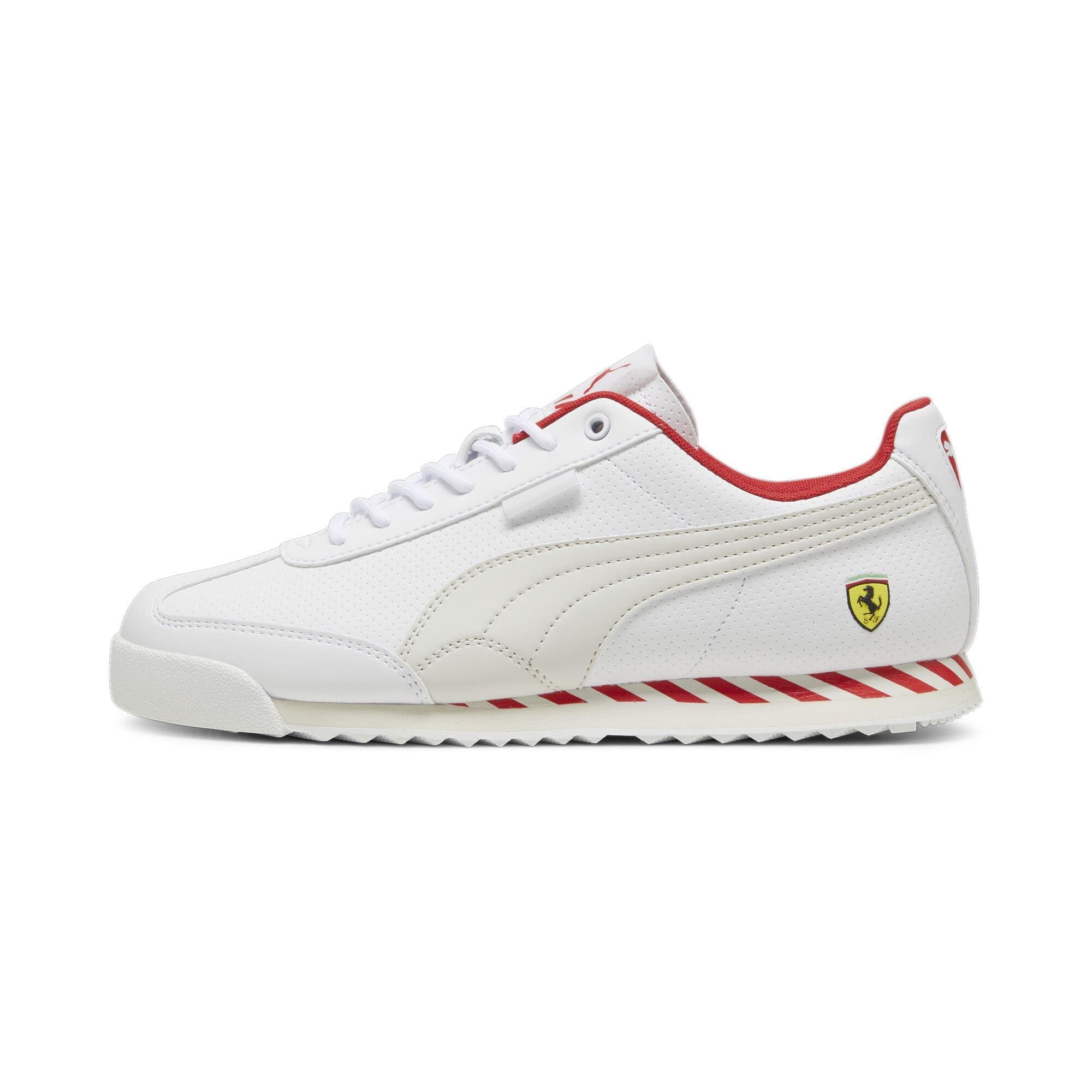 PUMA Ferrari Roma Via Sneaker White vapor Gray for Men Lyst UK