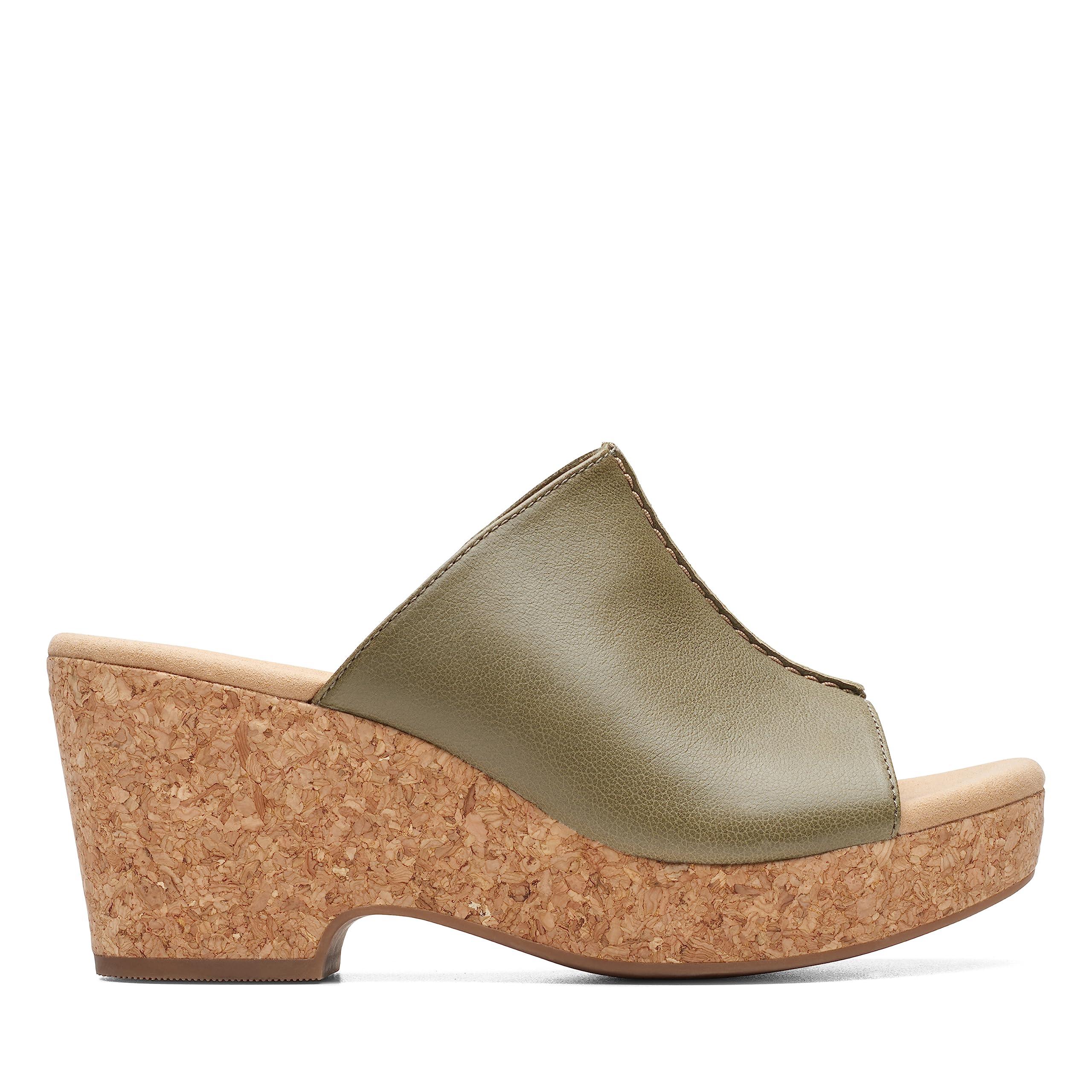 Clarks Giselle Orchid Slide Sandal in Brown | Lyst