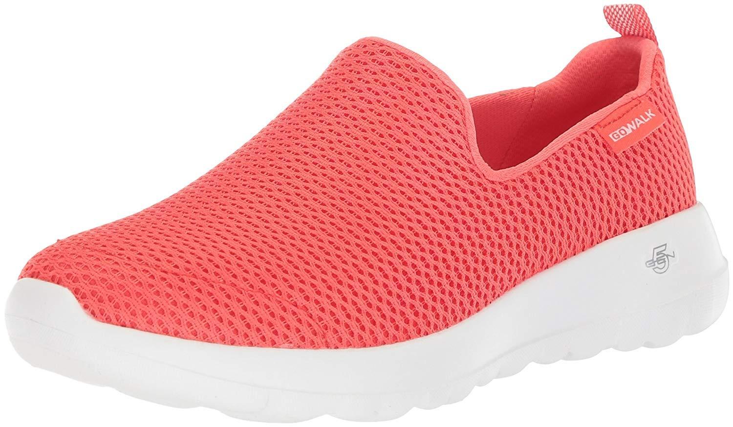 Skechers Go Walk Joy evaluate Trainers in Red Lyst UK