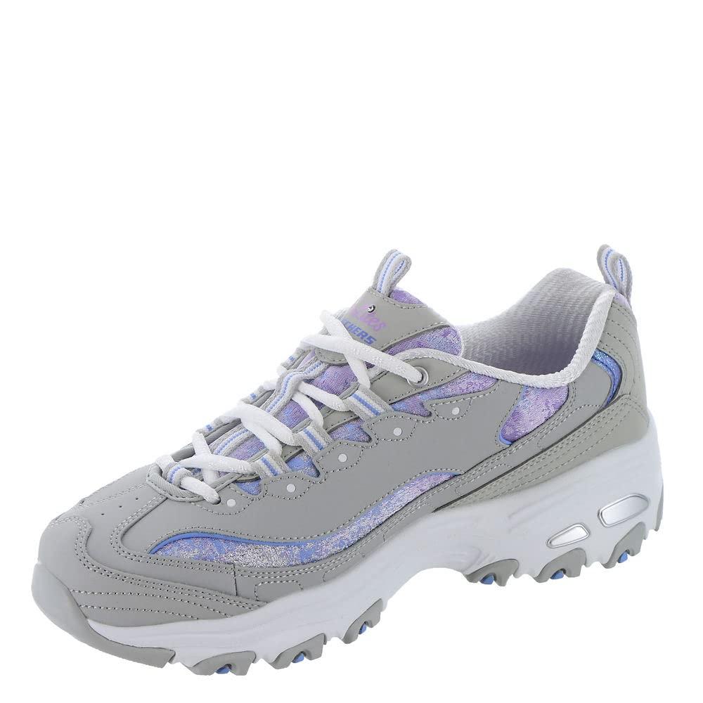 Skechers D'lites-splendid Journey Sneaker in Gray | Lyst