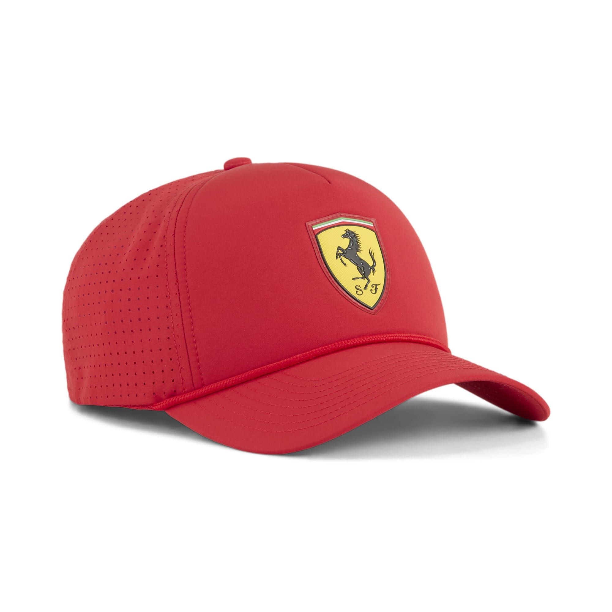 PUMA Standard Scuderia Ferrari Race Trucker Cap Rosso Corsa Ss25 in Red ...