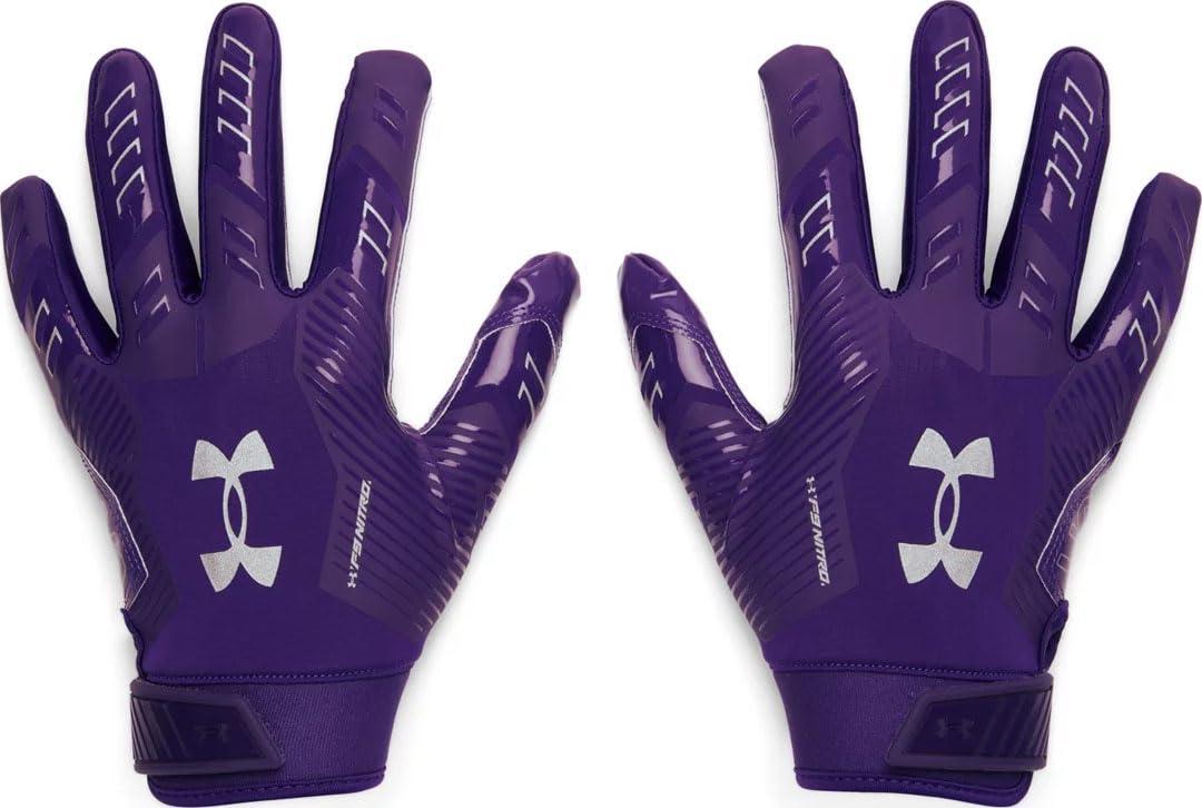Under Armour F9 Nitro Football Gloves in Purple for Men Lyst