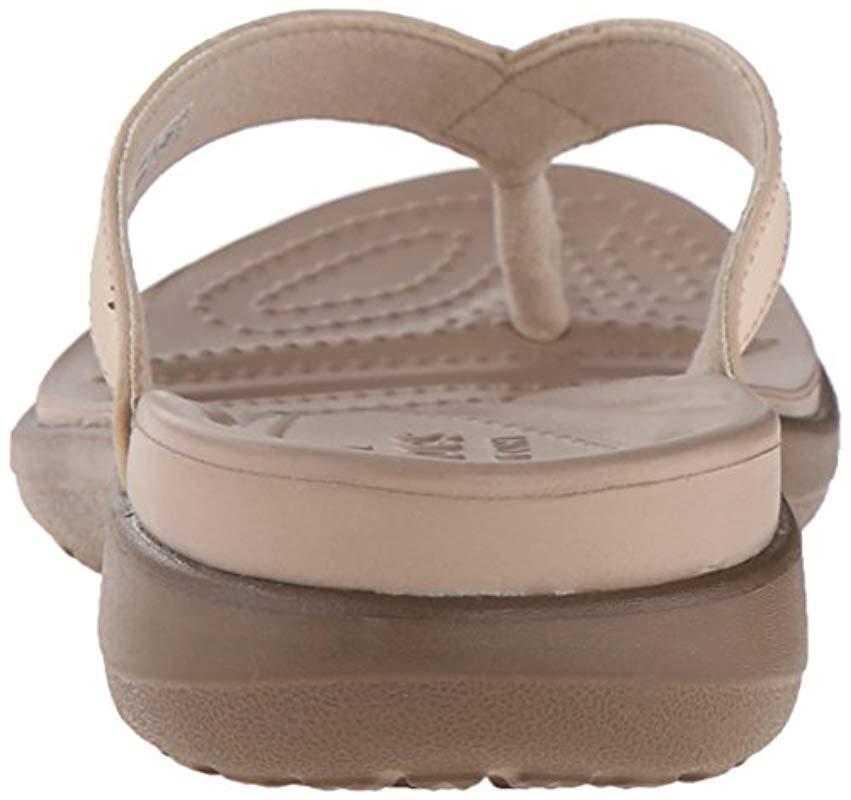 Crocs™ Capri V Flip Flop | Casual Sandal With Extra Soft Footbed And ...
