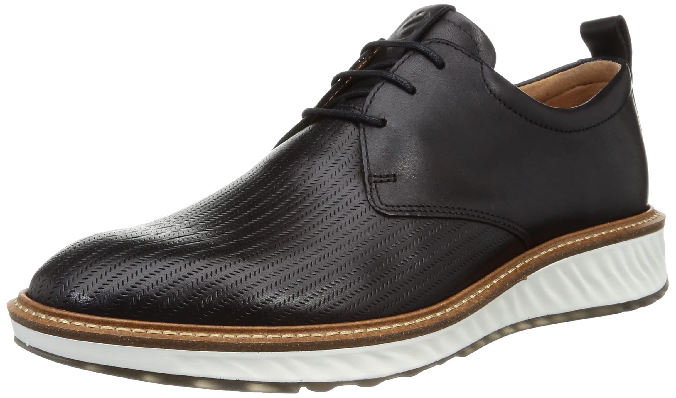 Ecco St.1 Hybrid 2.0 Perf Toe Tie Oxford in Black for Men | Lyst