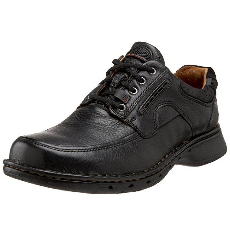 Clarks Unstructured Un.bend Casual Oxford,black,11 Xw Us for Men | Lyst