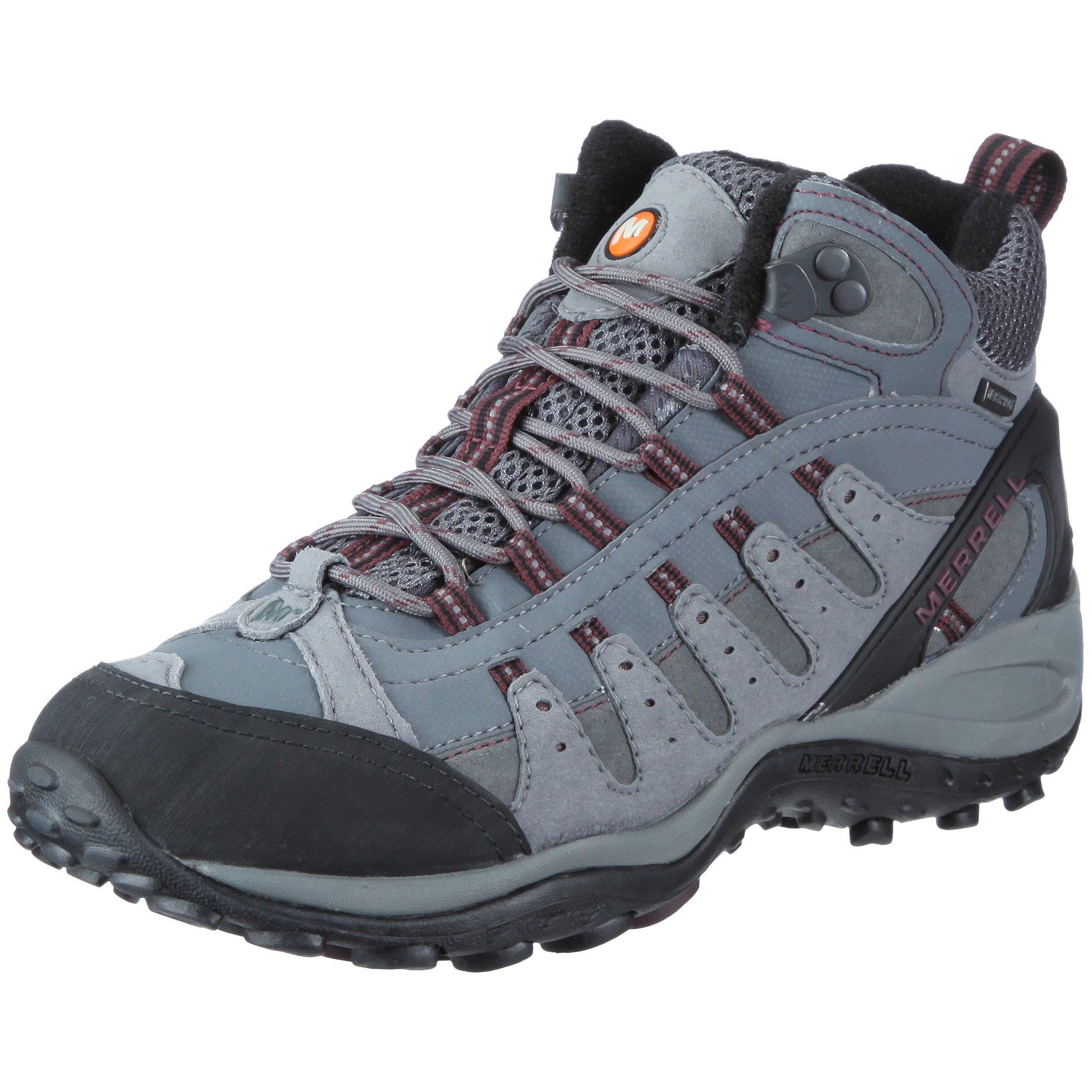Merrell Deseret Mid Wtpf Hiking Boot in Blue | Lyst UK