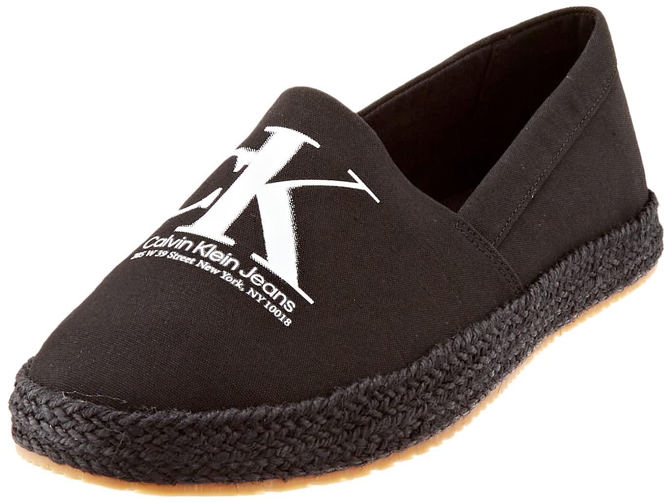 Calvin Klein Espadrille Ess Monogram in Black for Men | Lyst UK