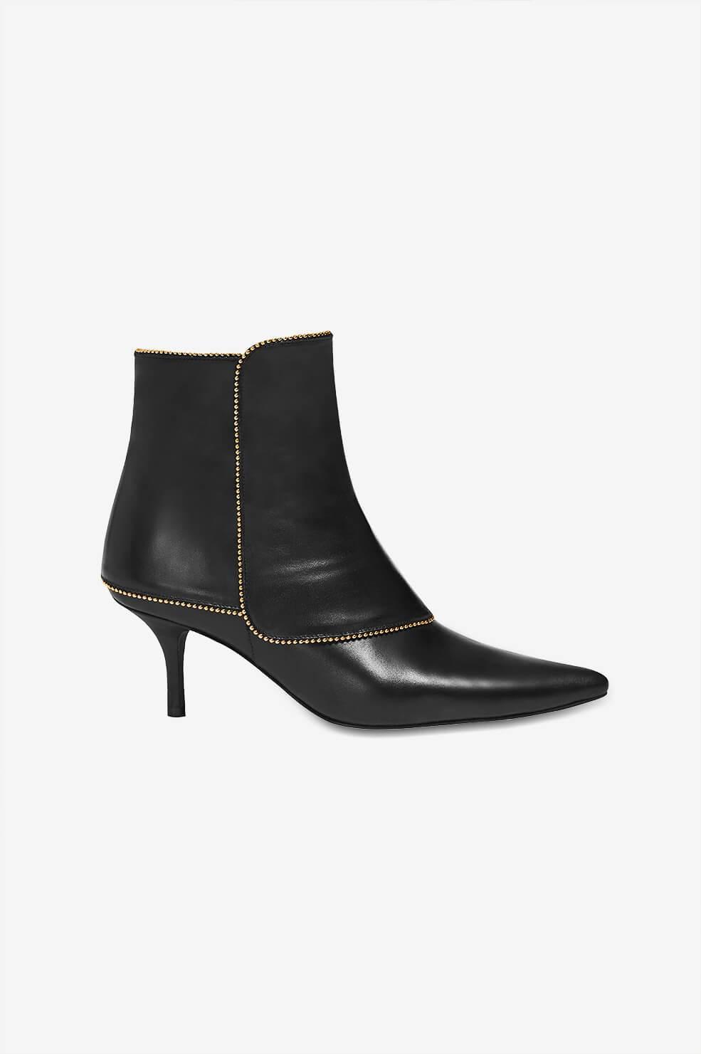 Anine Bing Ava Leather Boots in Black - Lyst