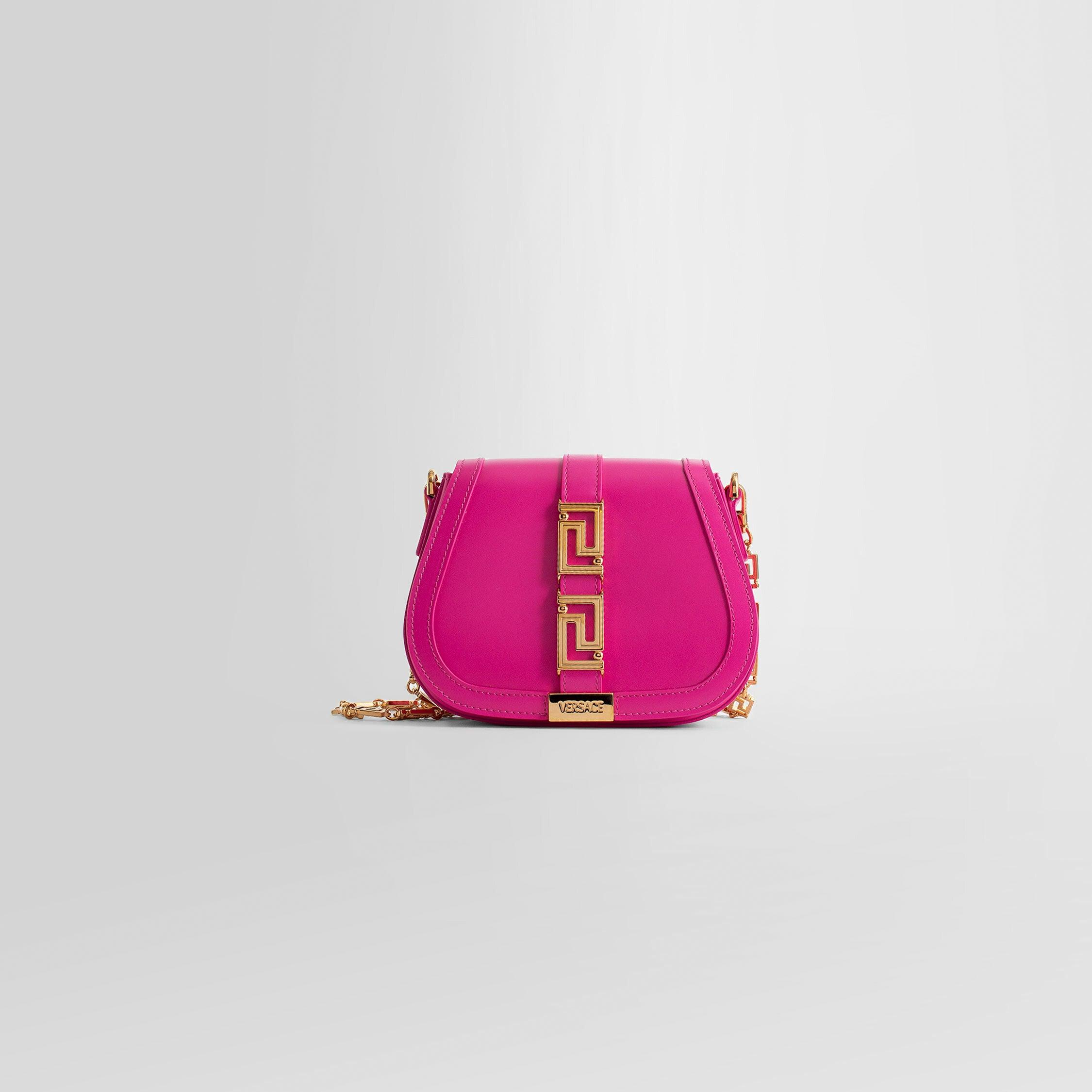 Versace Shoulder Bags in Pink | Lyst