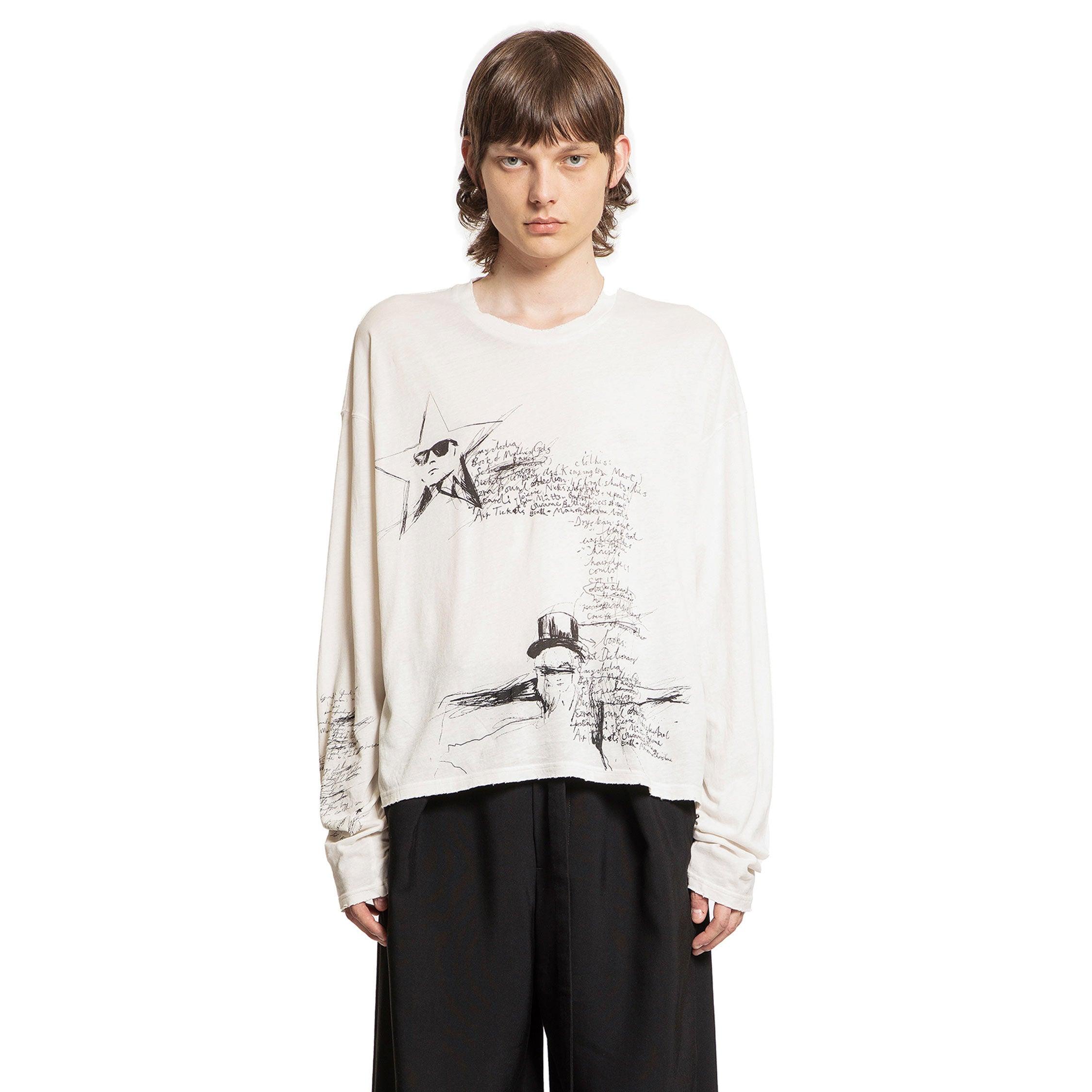 Ann Demeulemeester Long-sleeve t-shirts for Men | Online Ann Demeulemeester Long-sleeve t-shirts for Men | Online