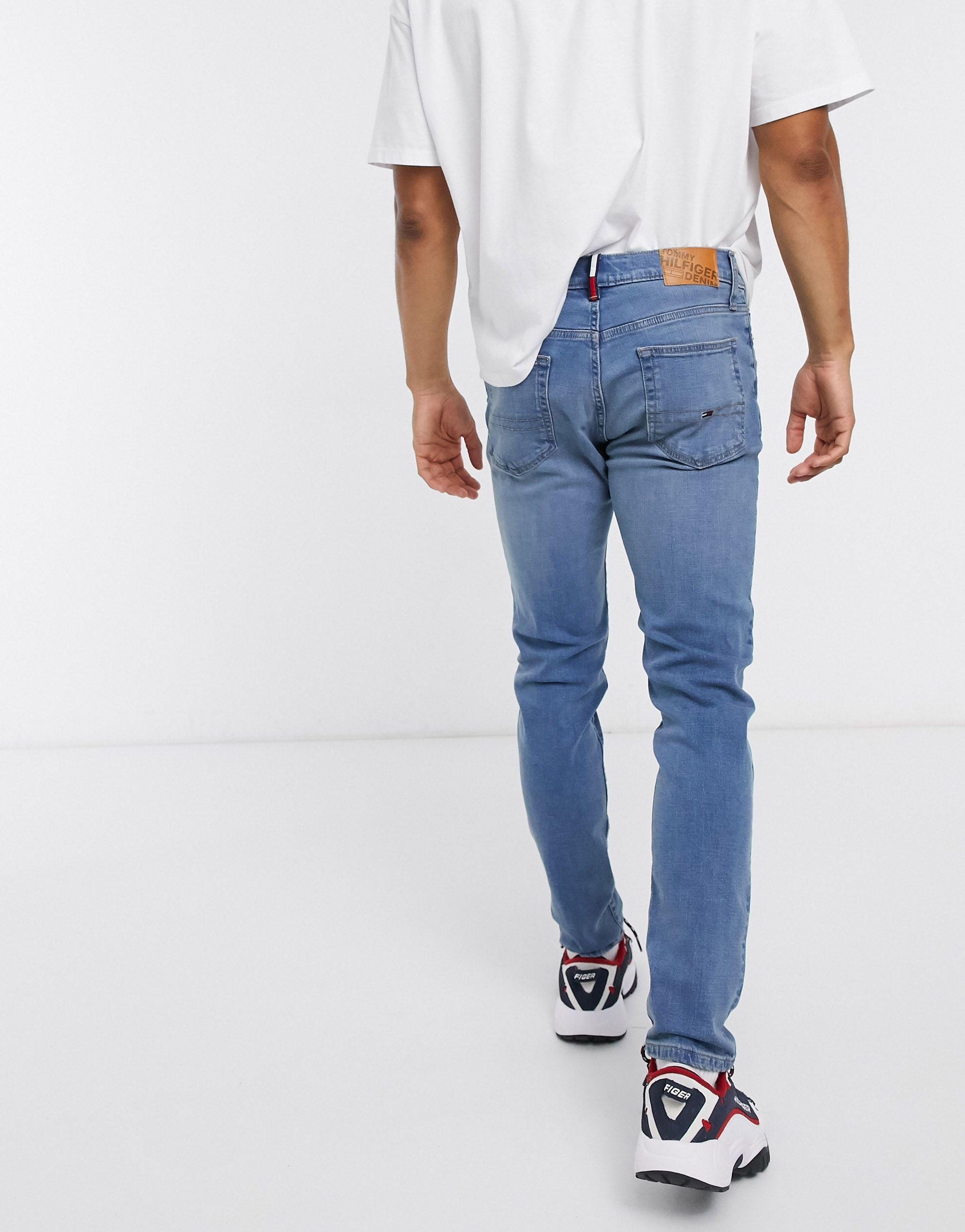 Tommy Hilfiger Denim Slim Tapered Fit Jeans in Blue for Men - Lyst