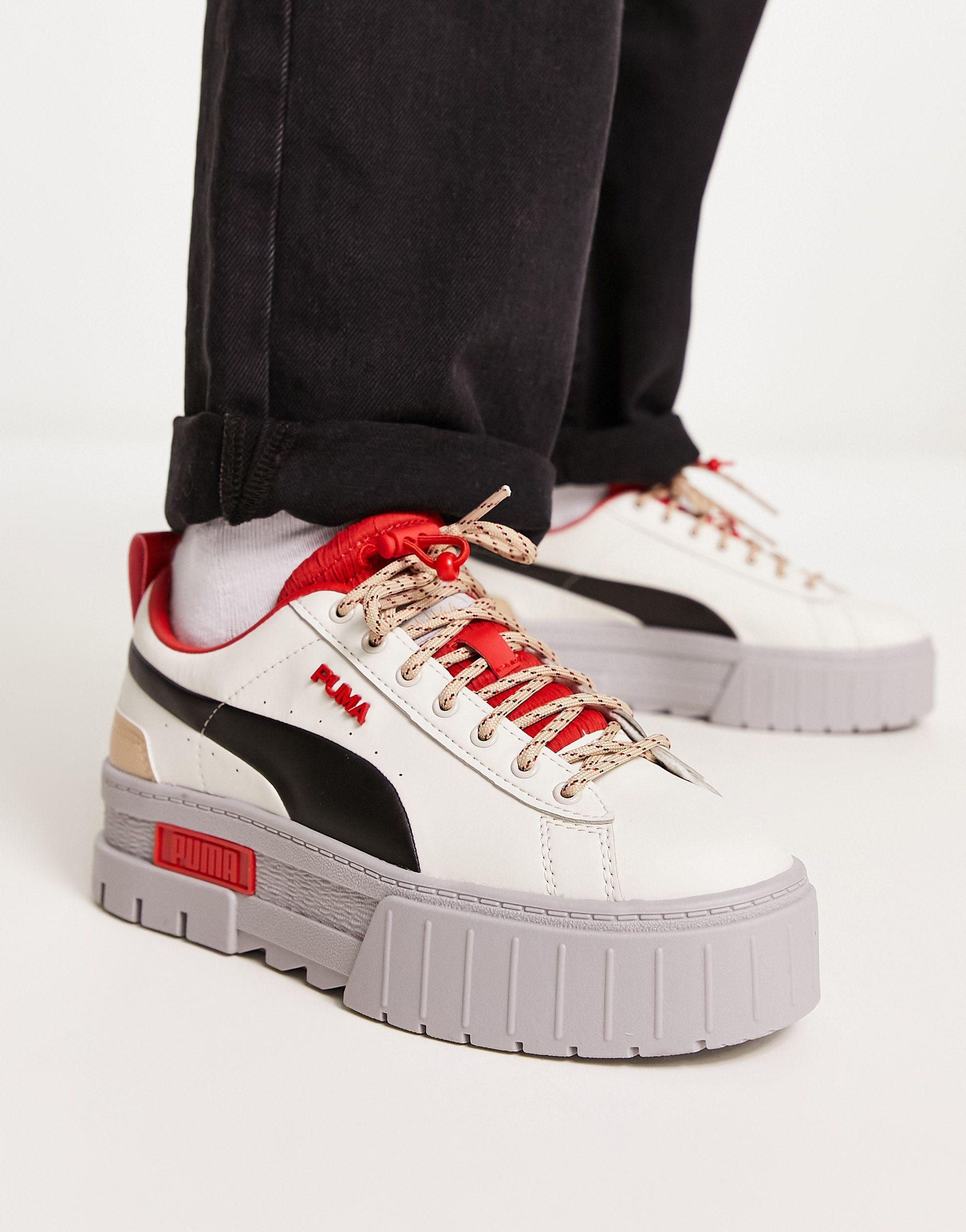 PUMA Mayze Retro Grade Sneakers In Grey Lyst Canada PUMA Mayze Retro Grade Sneakers In Grey Lyst Canada