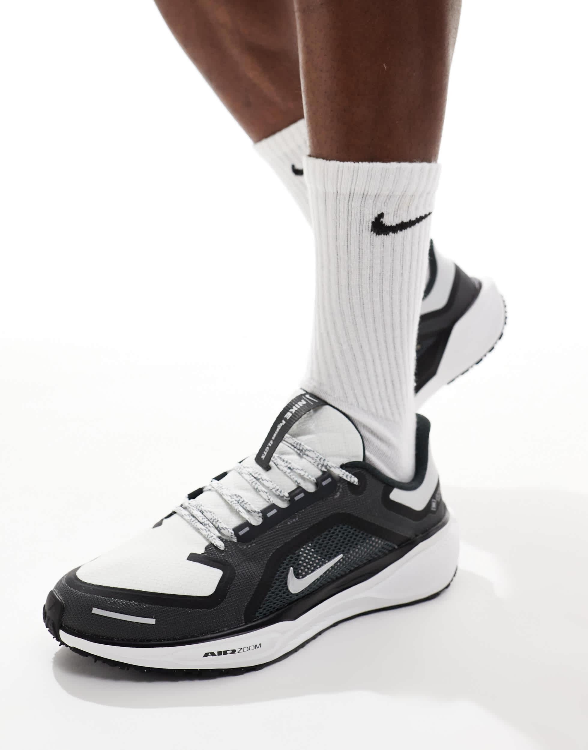Nike Air Zoom Pegasus 41 Gore-tex Trainers in Black for Men | Lyst