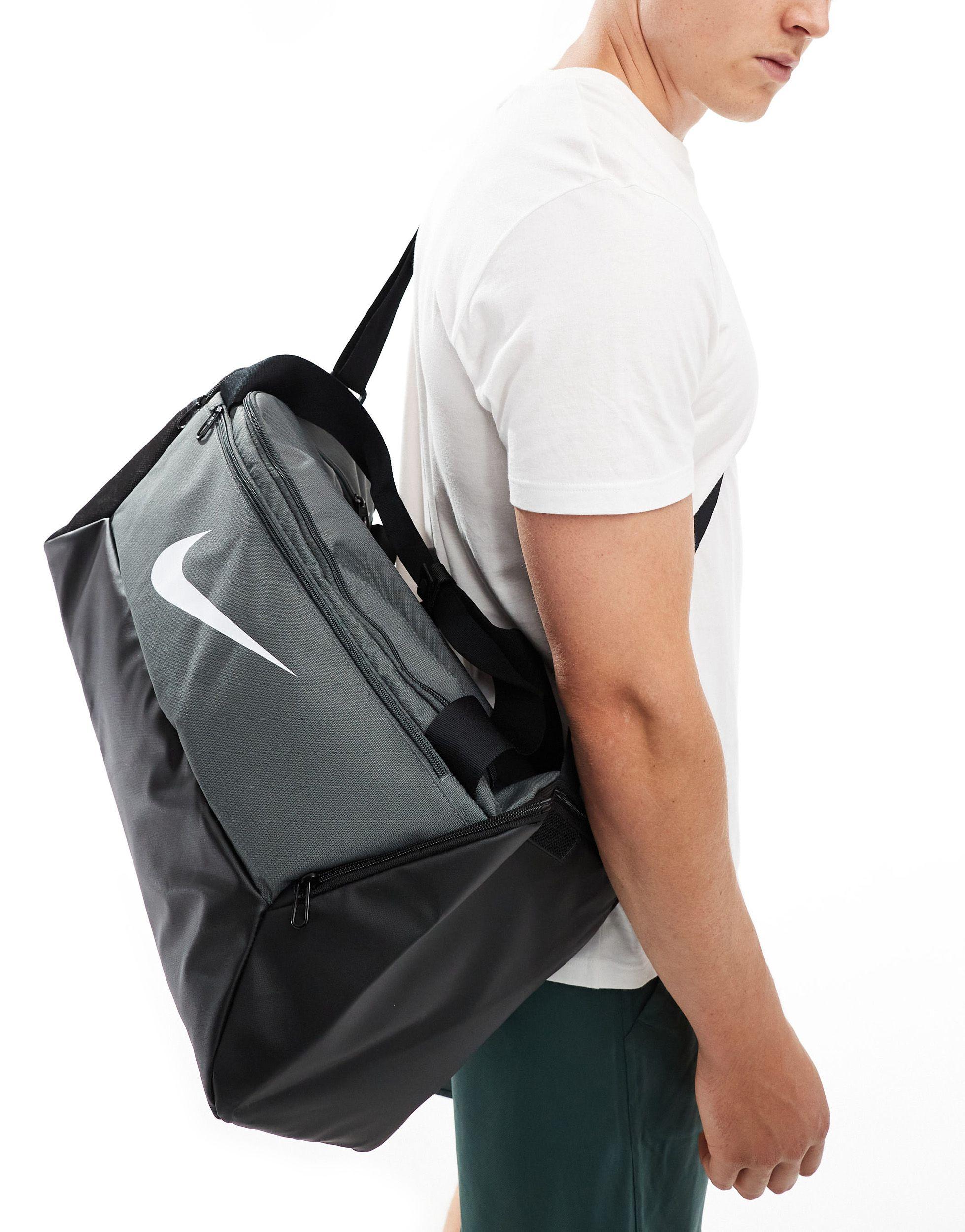 Nike Brasilia 9.5 Duffle Bag in Black for Men | Lyst UK