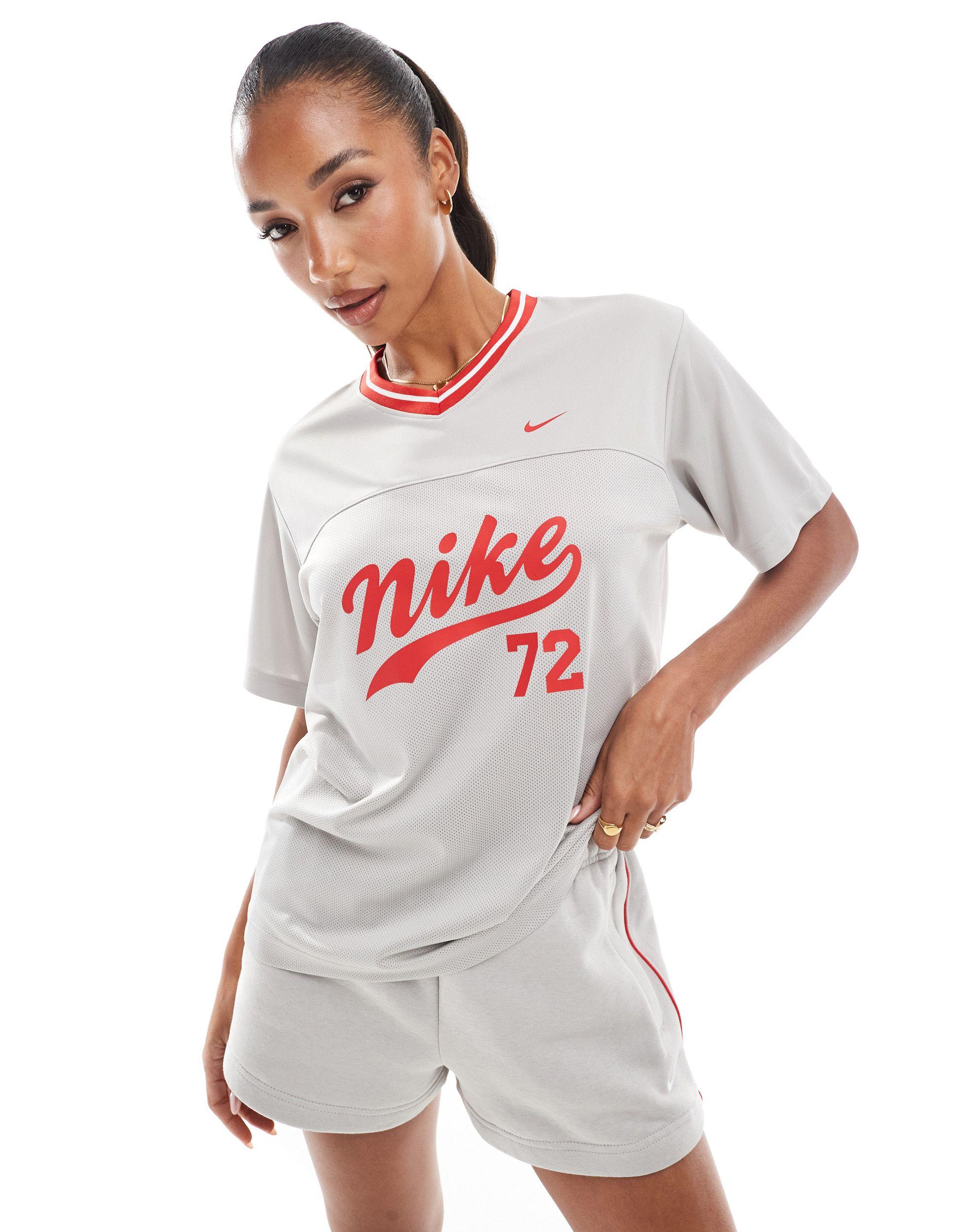 Nike Trend Football Jersey in White | Lyst UK