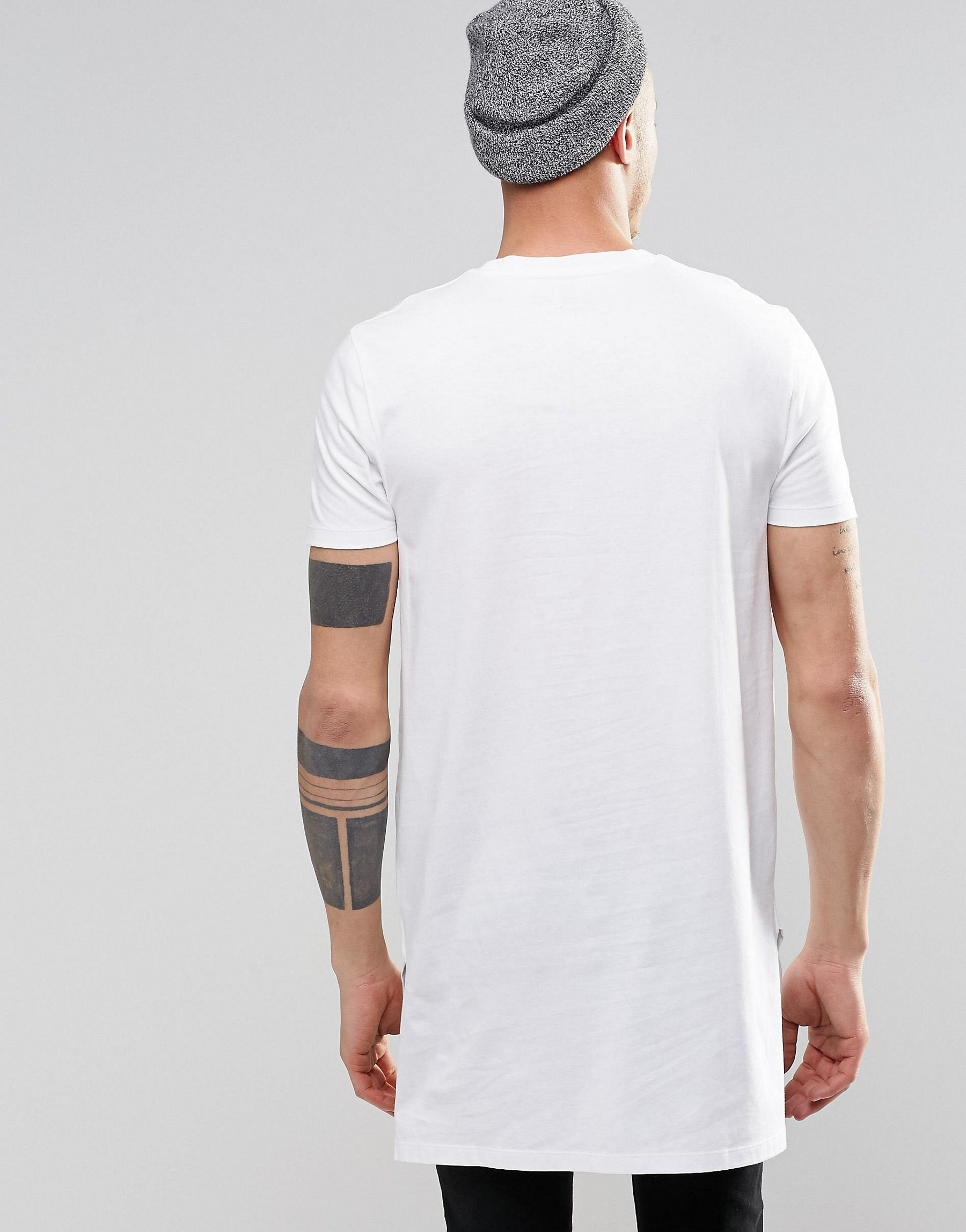 Mens Longline T Shirt