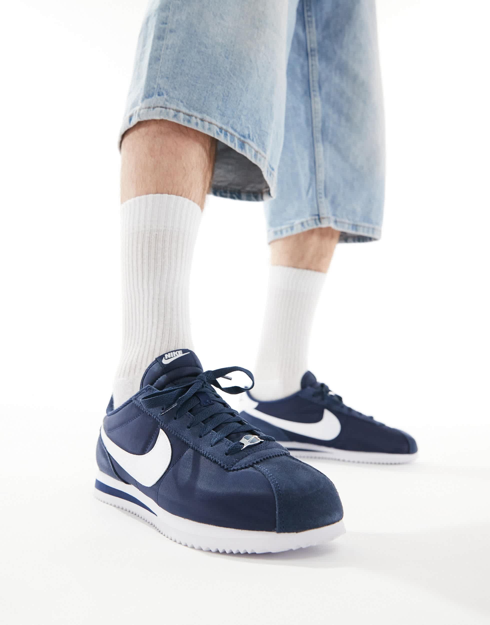 Nike Cortez Txt Sneakers in Blue for Men | Lyst
